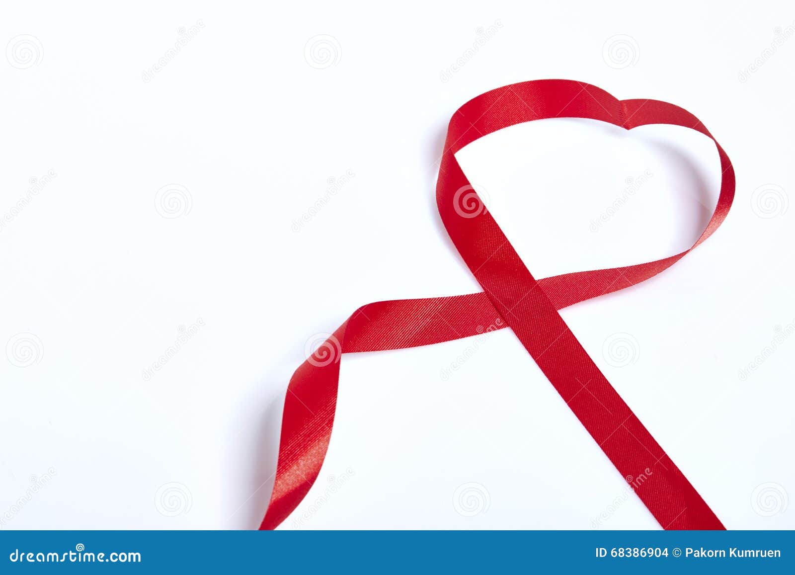 Red heart ribbon stock photo. Image of love, card, heart - 68386904