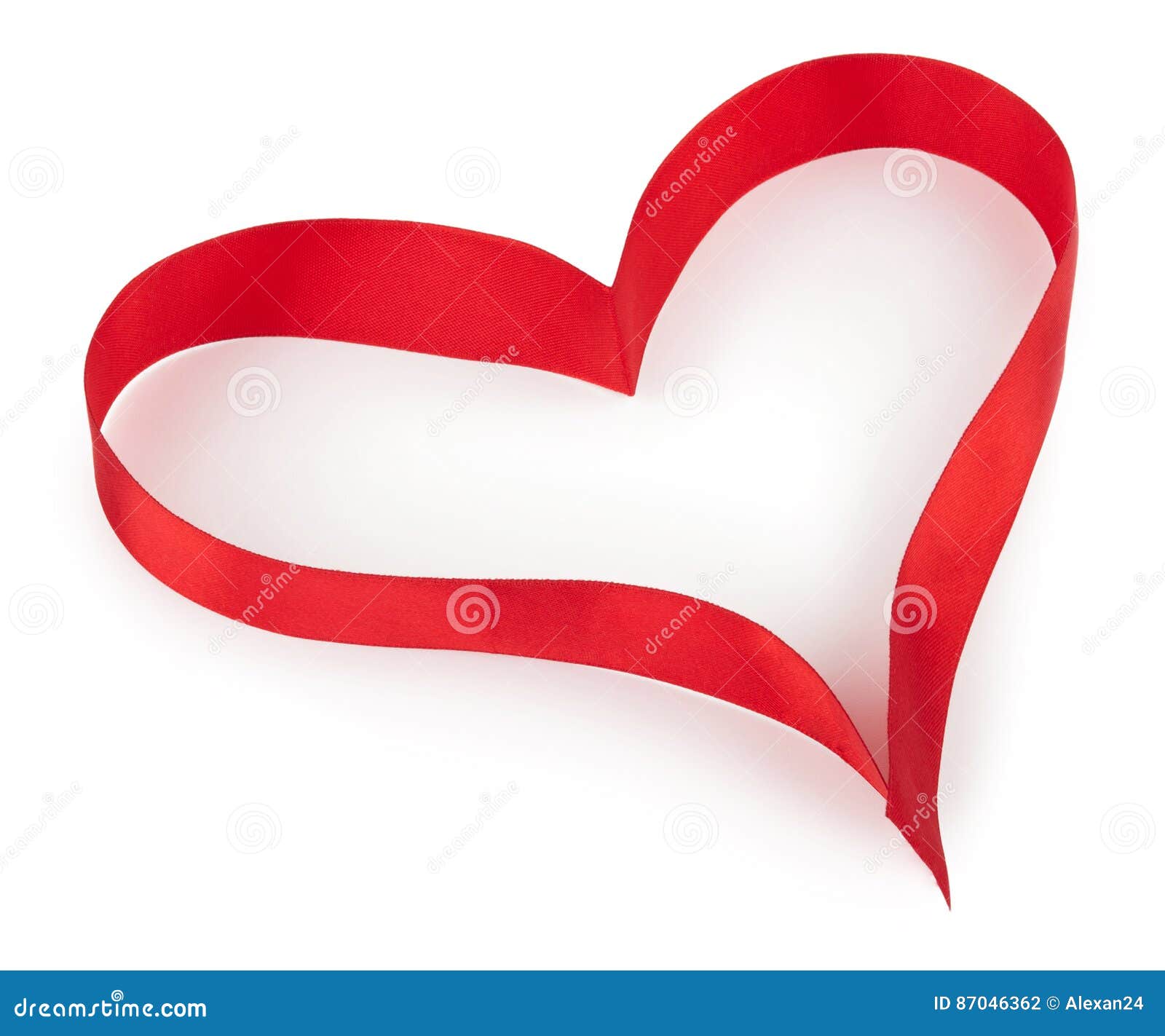 Red heart ribbon stock photo. Image of card, ribbon, copy - 87046362