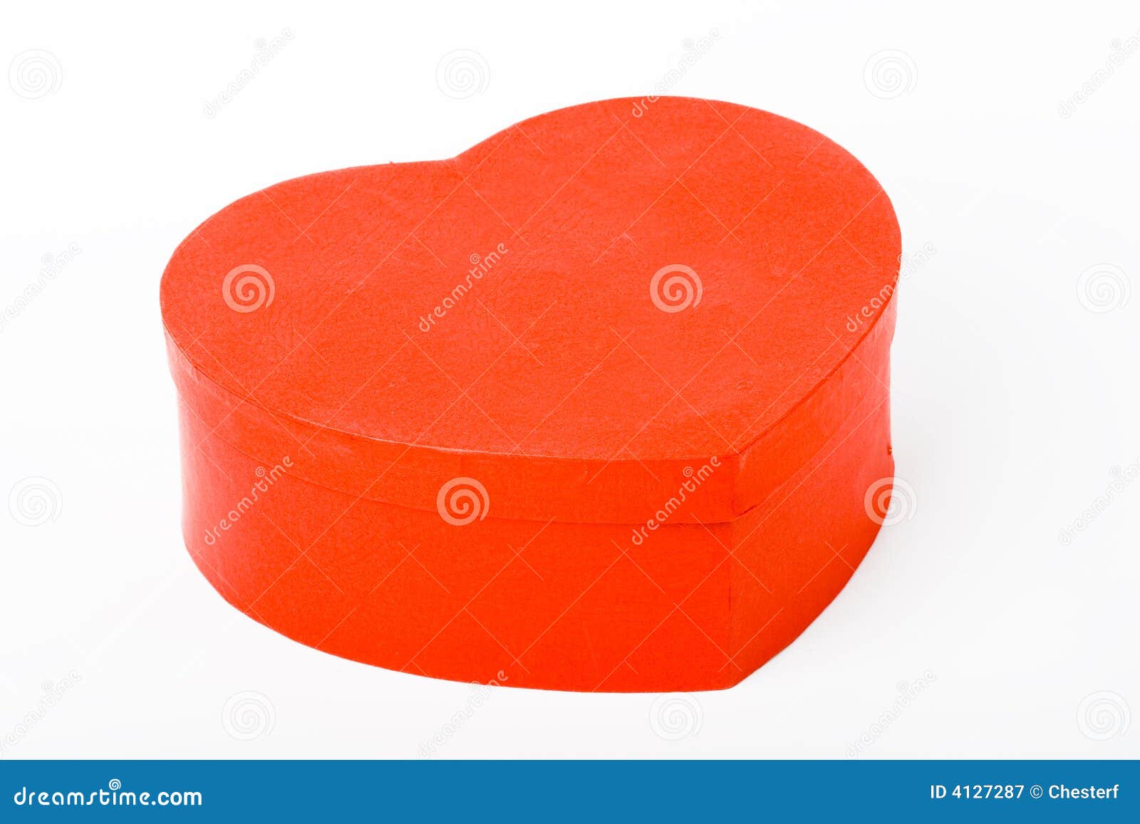 Red heart shape box stock image. Image of holiday, paper - 4127287