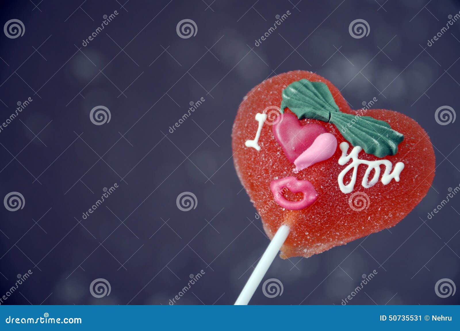 Red heart shape lolly pop stock image. Image of celebration - 50735531