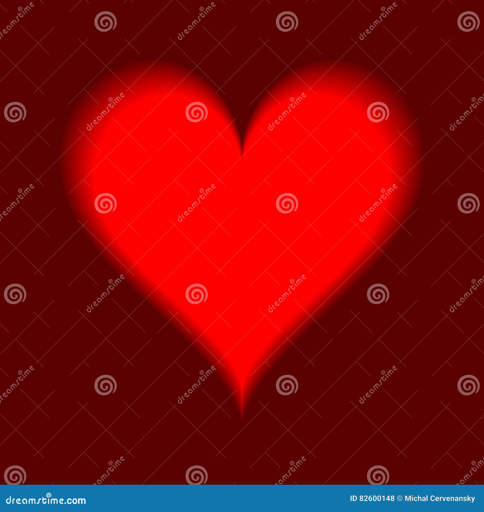 Red heart shape texture stock illustration. Illustration of bright ...