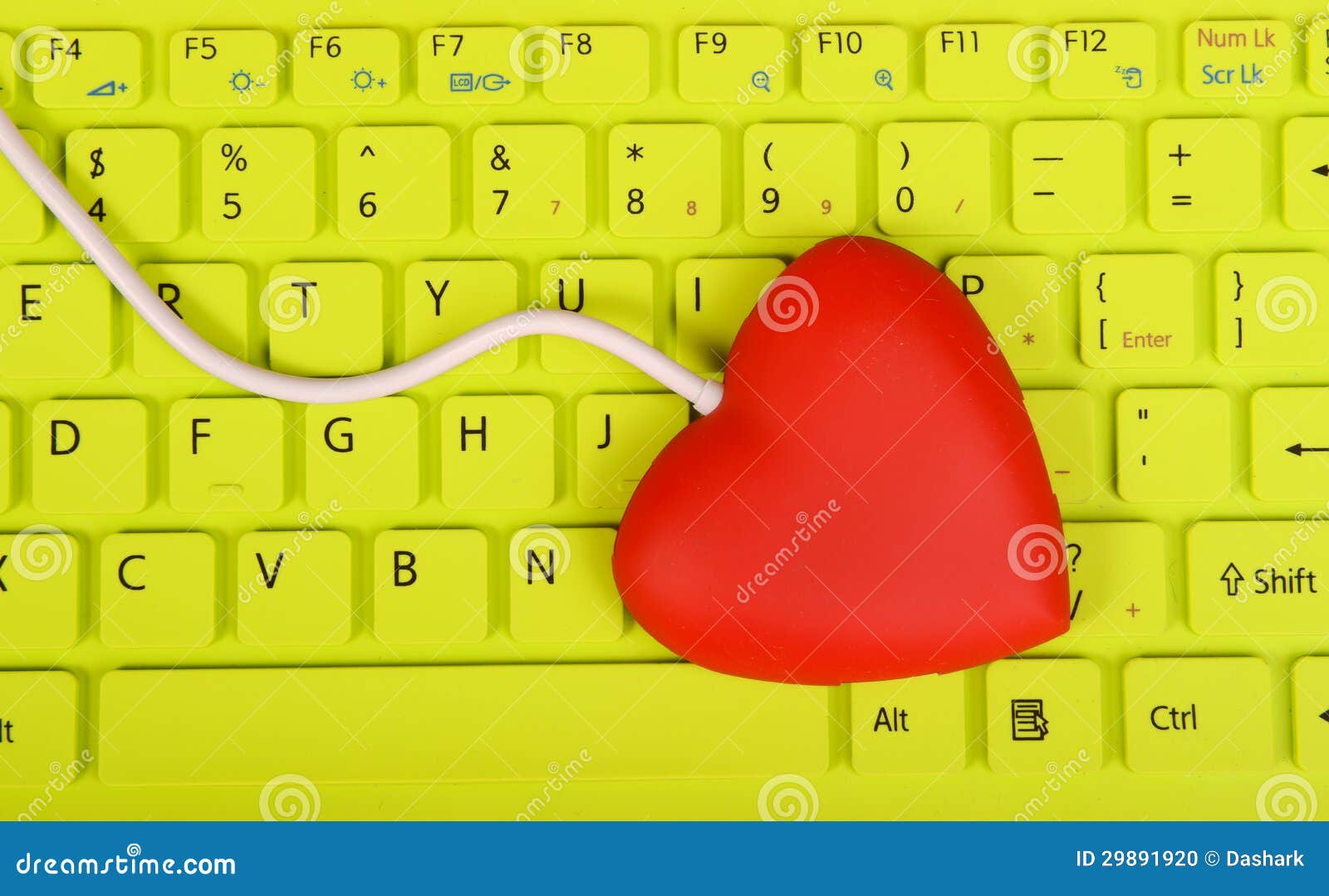 Red heart shape of USB hub stock photo. Image of industry - 29891920