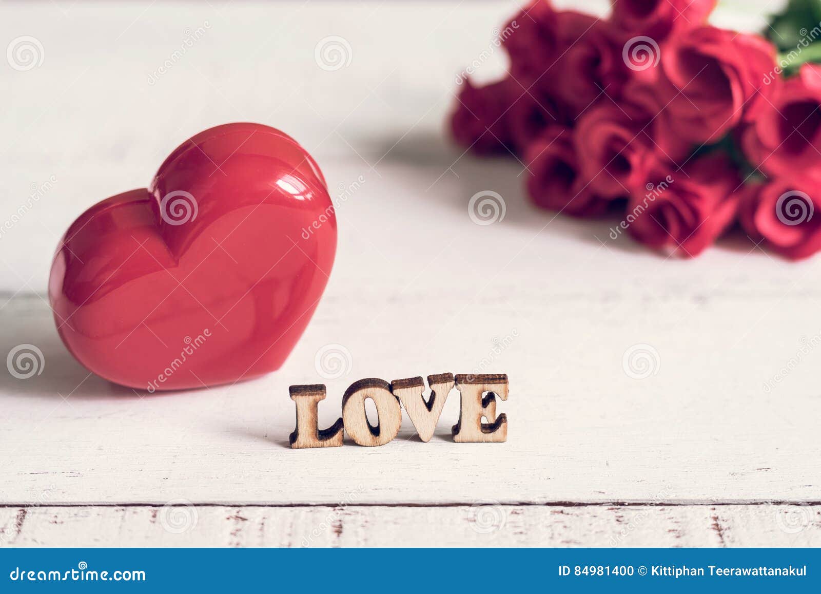 Red heart shape with word stock photo. Image of copy - 84981400