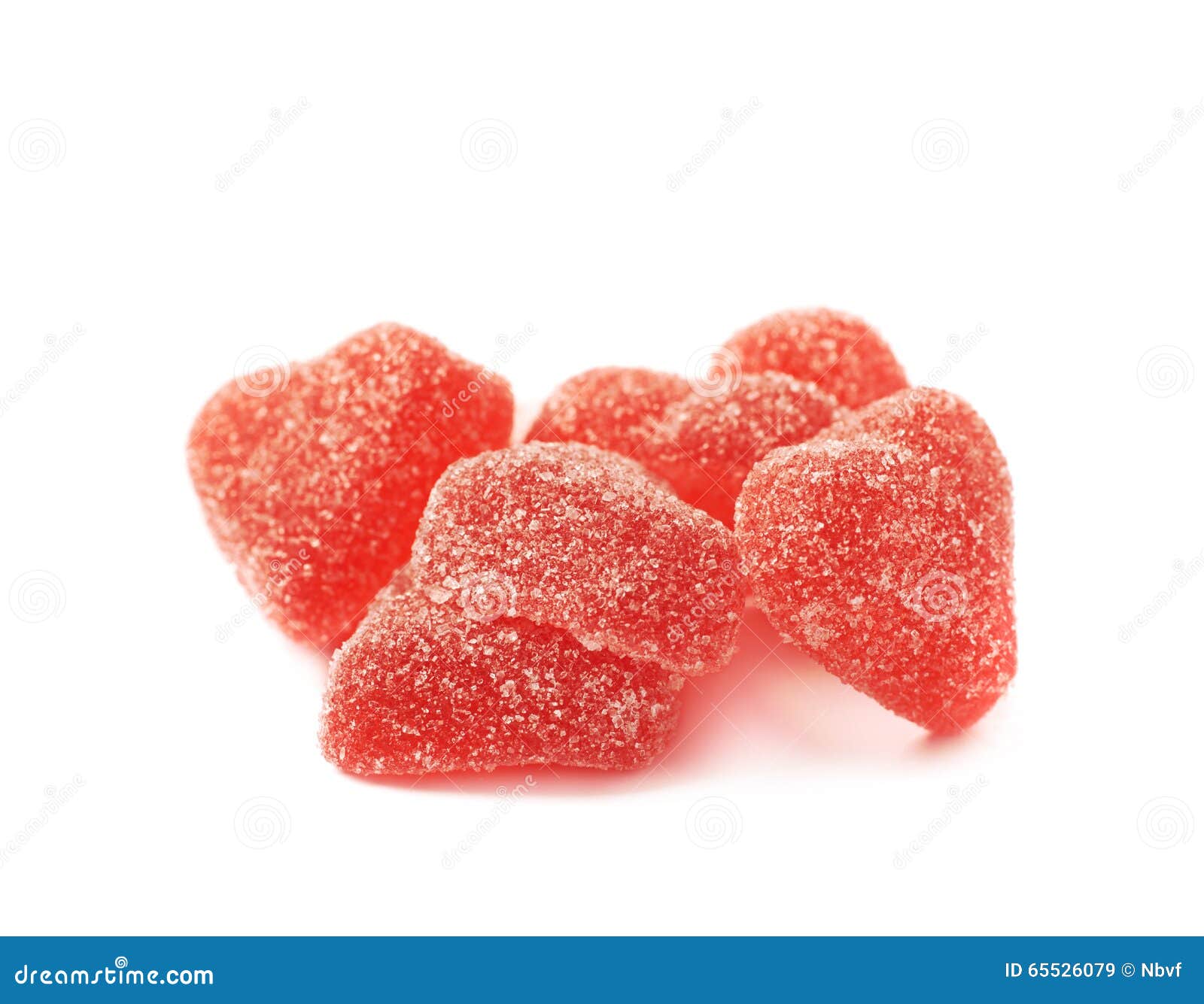 Red Heart Shaped Candy Isolated Stock Image - Image of melting, snack ...