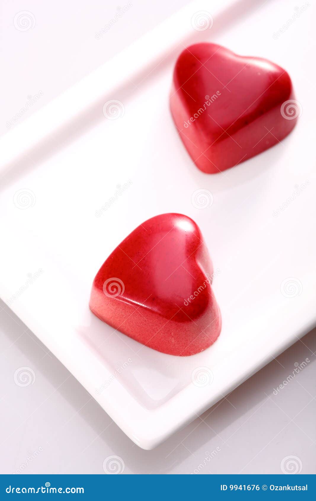 Red Heart Shaped Chocolates Stock Photo - Image of marriage, matrimony ...