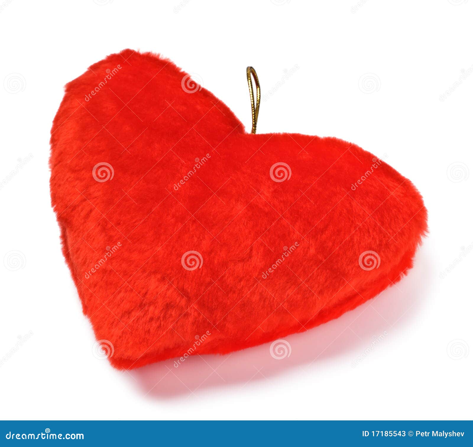 Red heart shaped pillow stock image. Image of view, decoration - 17185543