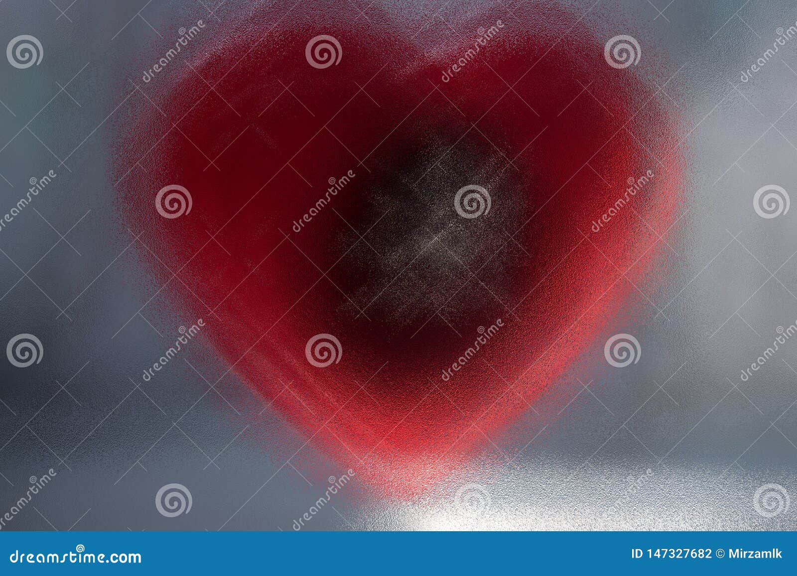 A Red Heart Shot with Lens Blur Effect Stock Photo - Image of happy ...