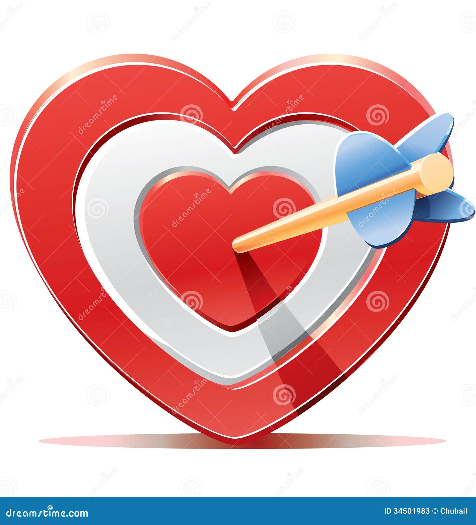 Red Heart Target Aim with Arrow Stock Vector - Illustration of hold ... Red Heart Target Aim with Arrow Stock Vector - Illustration of hold ...
