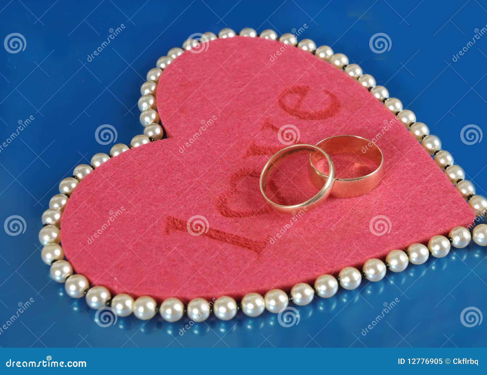 Red heart and two ring stock image. Image of symbol, abstract - 12776905