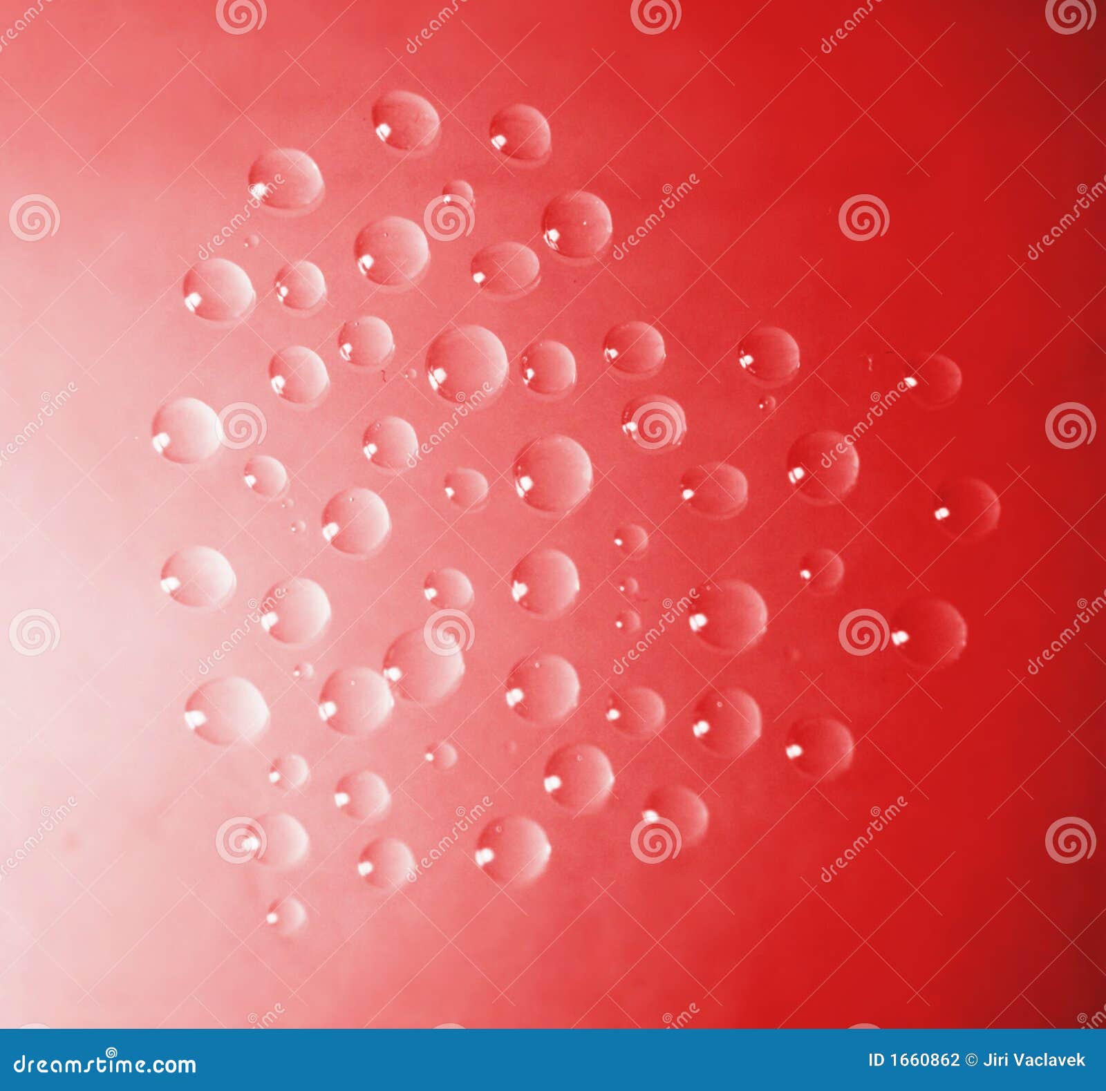 Red heart from water drops stock photo. Image of colors - 1660862