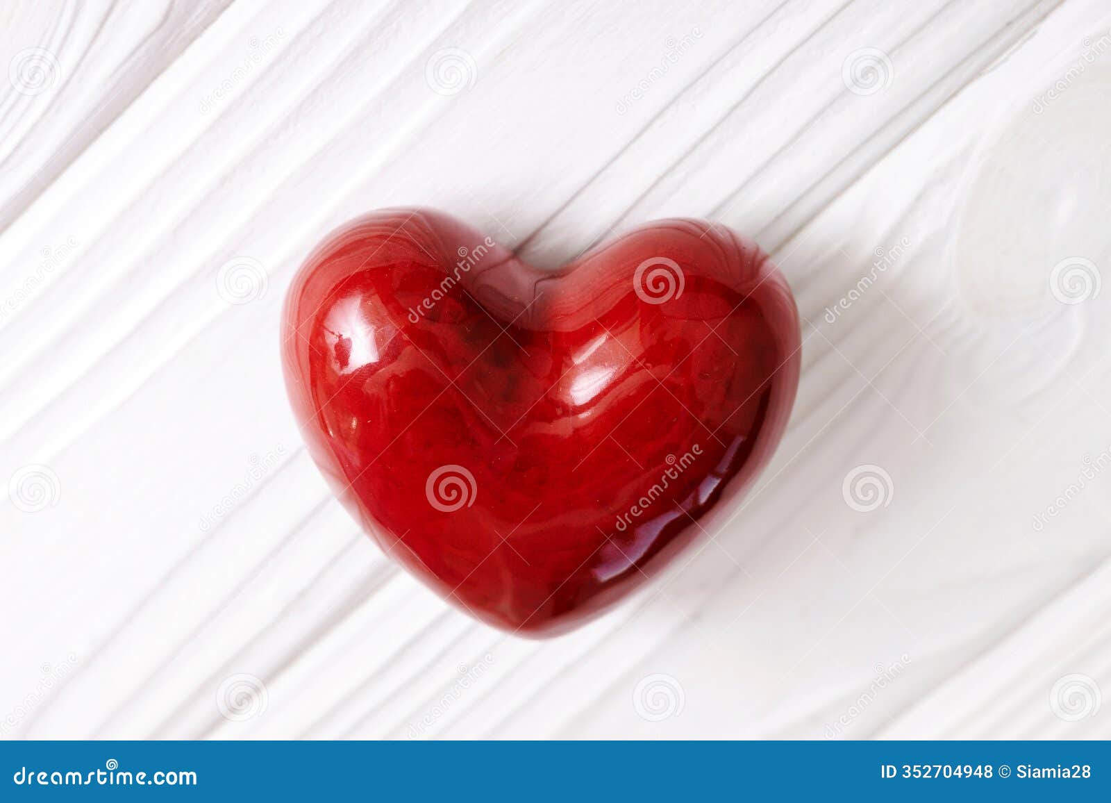 Red Heart on a White Background Stock Photo - Image of produce, petal ...