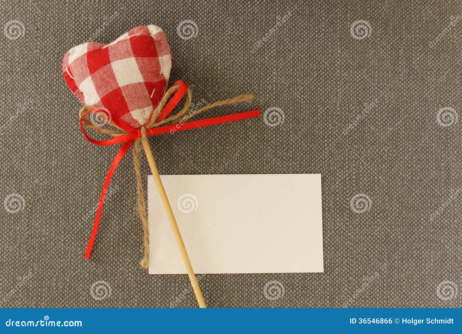Red heart on wooden stick stock photo. Image of design - 36546866