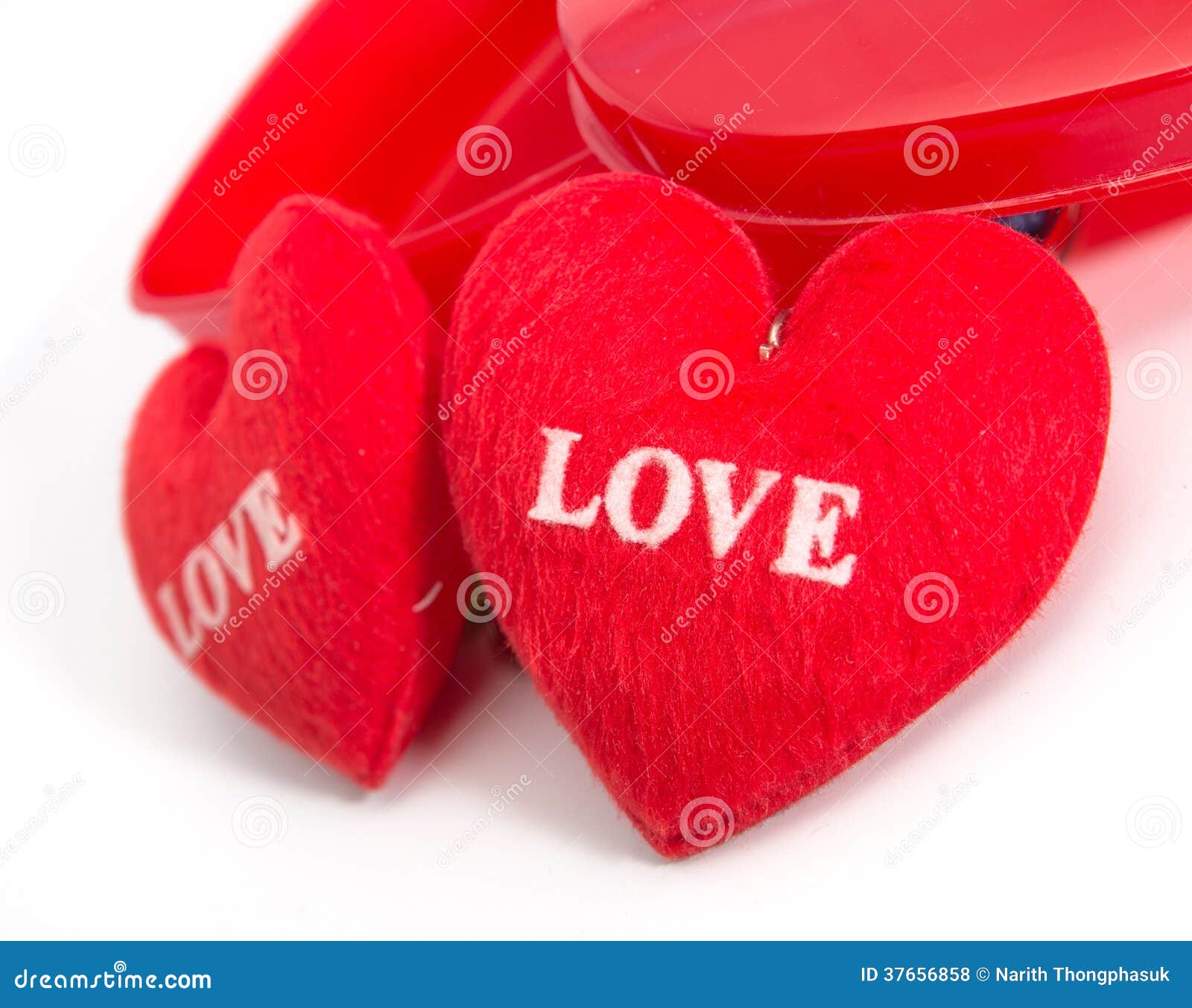 Red Heart stock photo. Image of lying, pair, valentines - 37656858