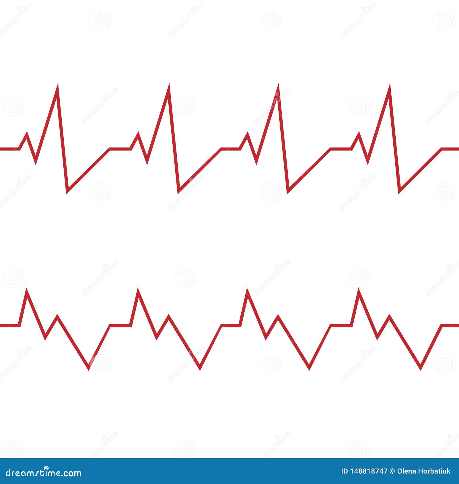 Red Heartbeat Icon. Vector Illustration Stock Vector - Illustration of ...