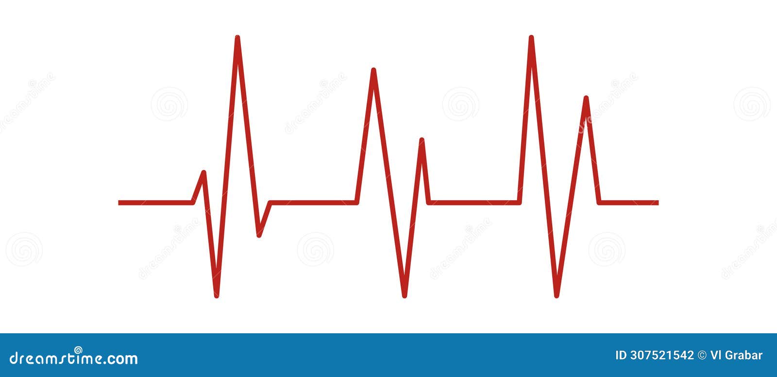 Red Heartbeat Line Icon Vector Stock Vector - Illustration of heartbeat ...
