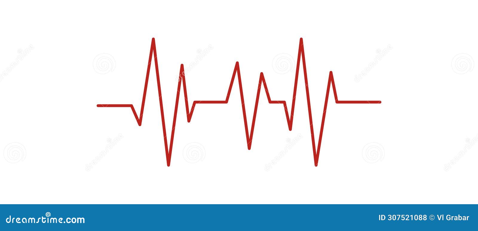Red Heartbeat Line Icon Vector Stock Vector - Illustration of life ...