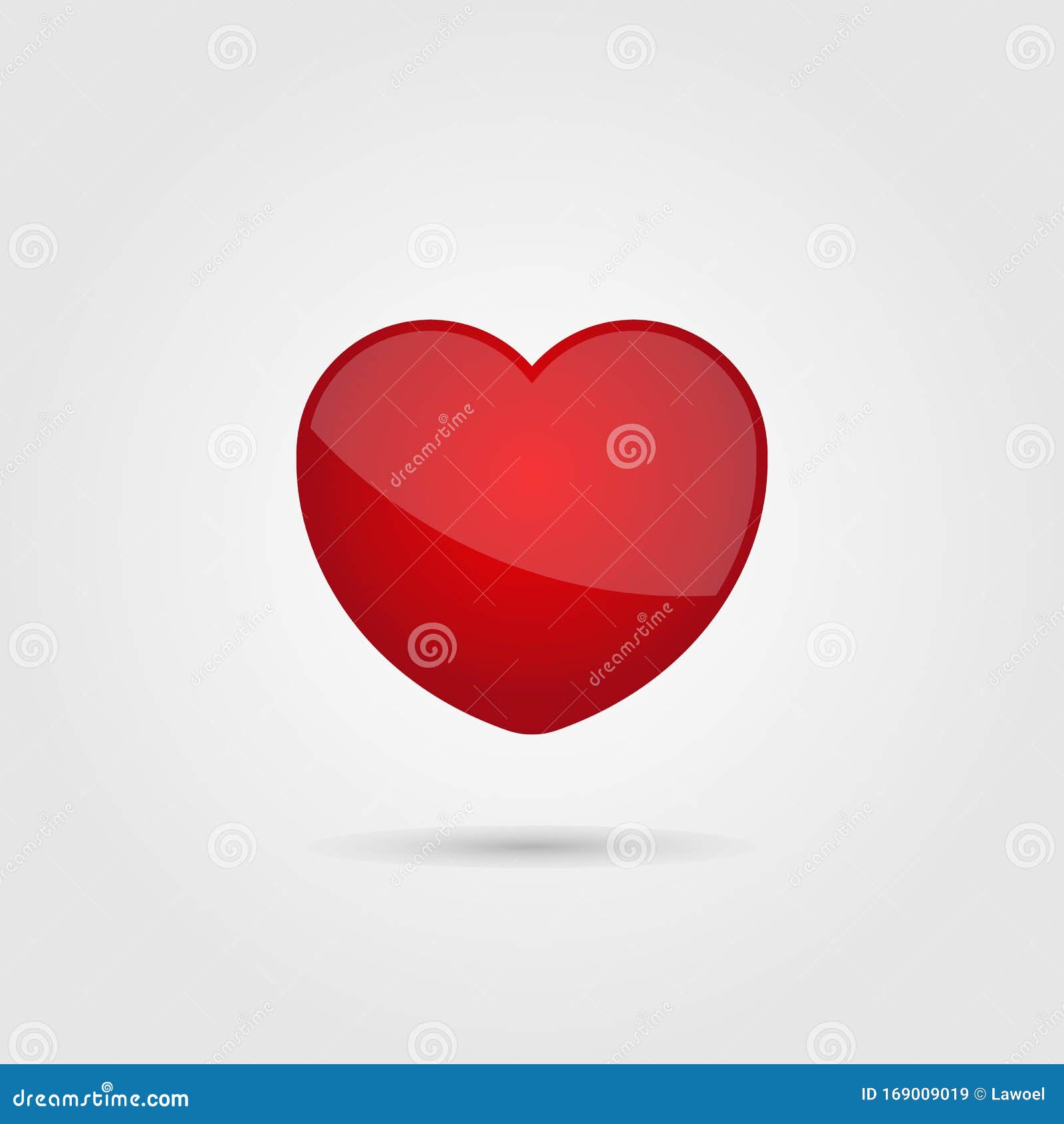Red Hearth Symbol of Love Emblem Isolated Vector Illustration Design ...