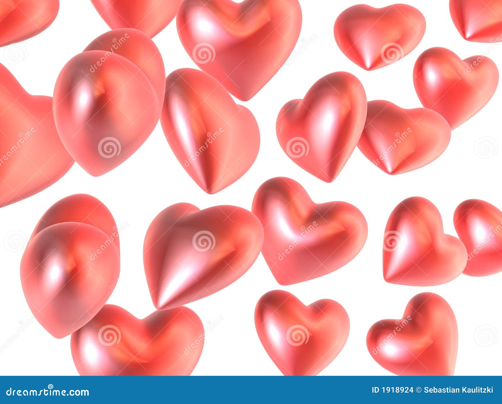Red hearts stock illustration. Illustration of love, symbol - 1918924