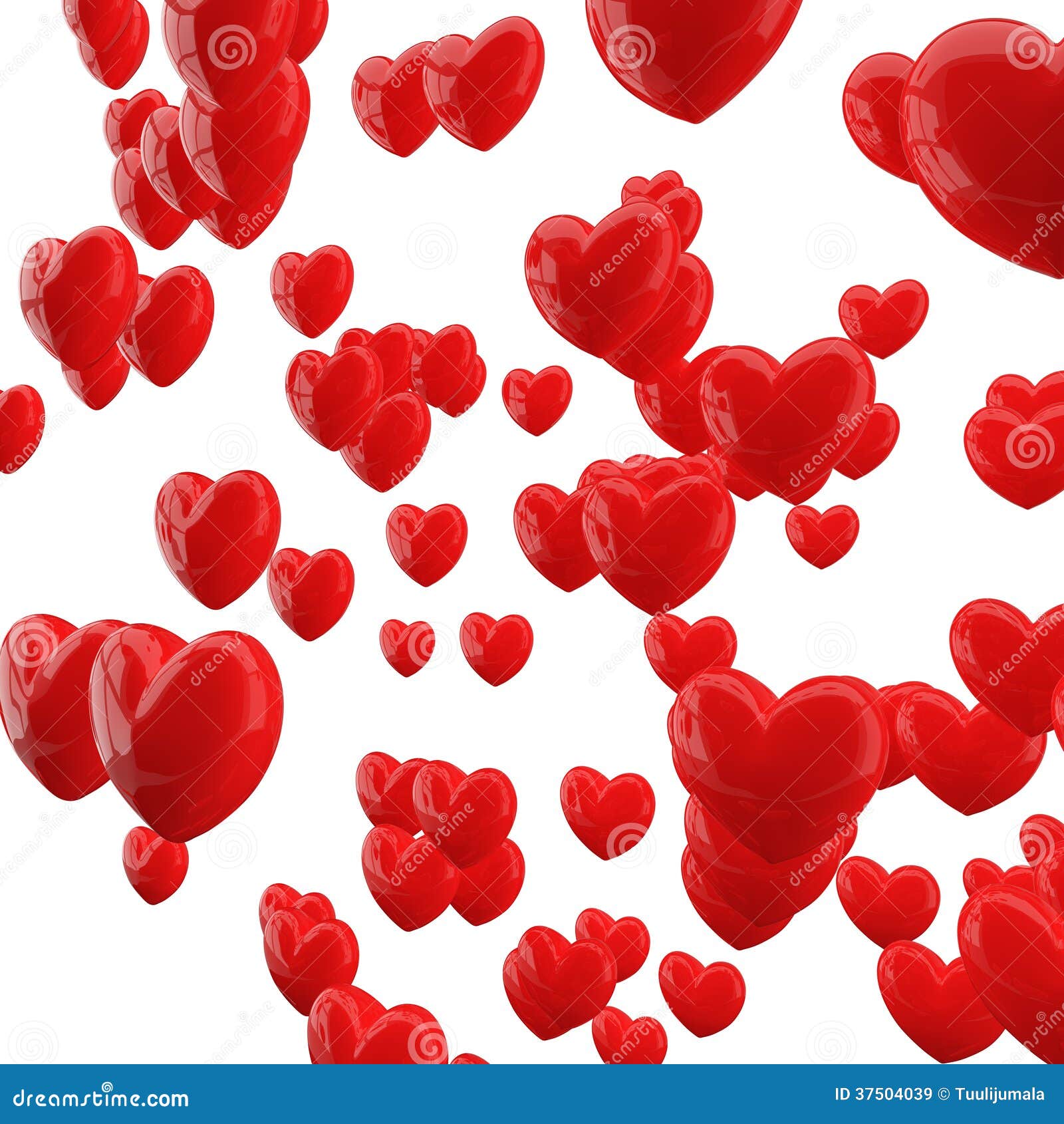 Red hearts stock image. Image of pattern, color, romantic - 37504039