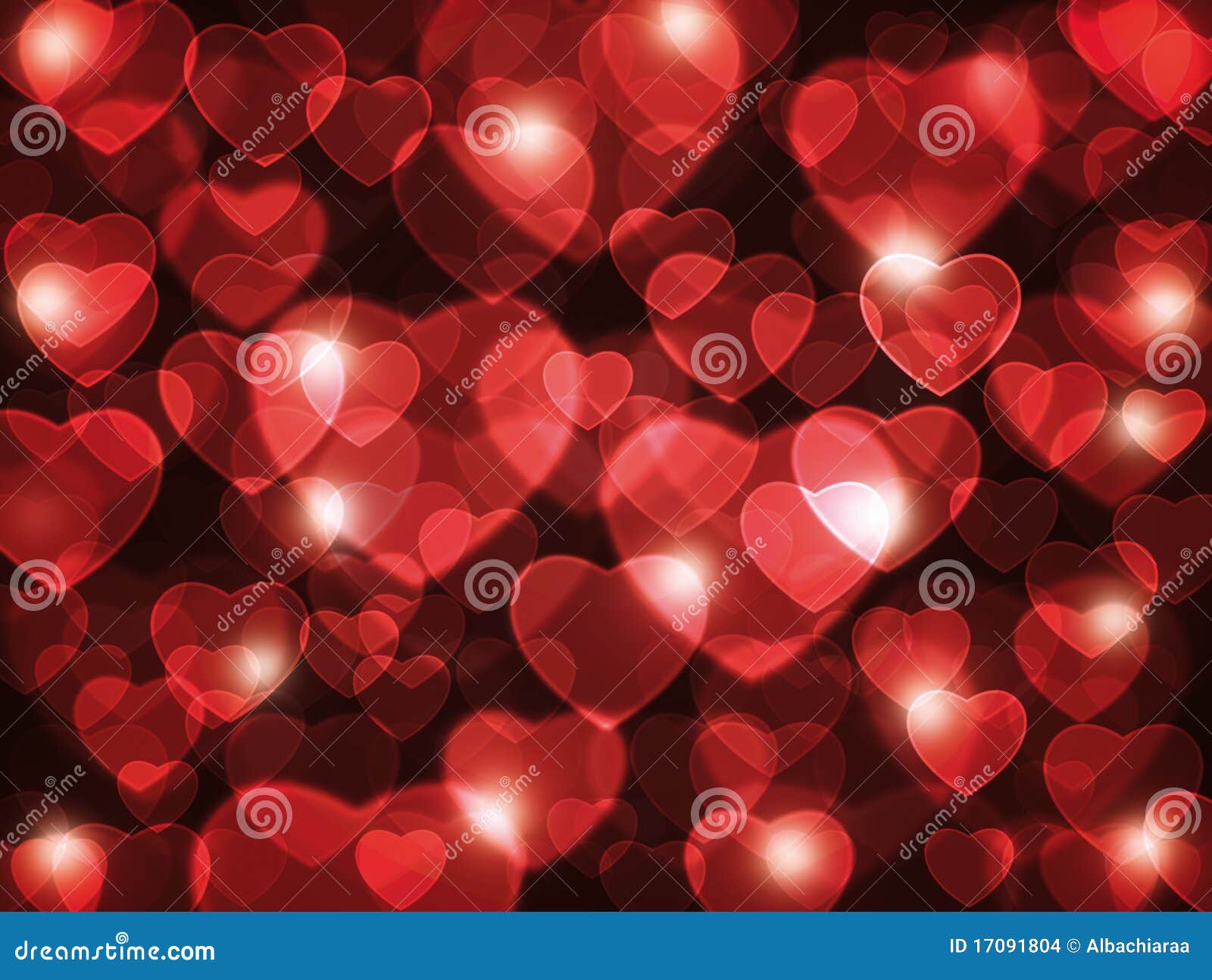 Red hearts background. stock illustration. Illustration of arts - 17091804