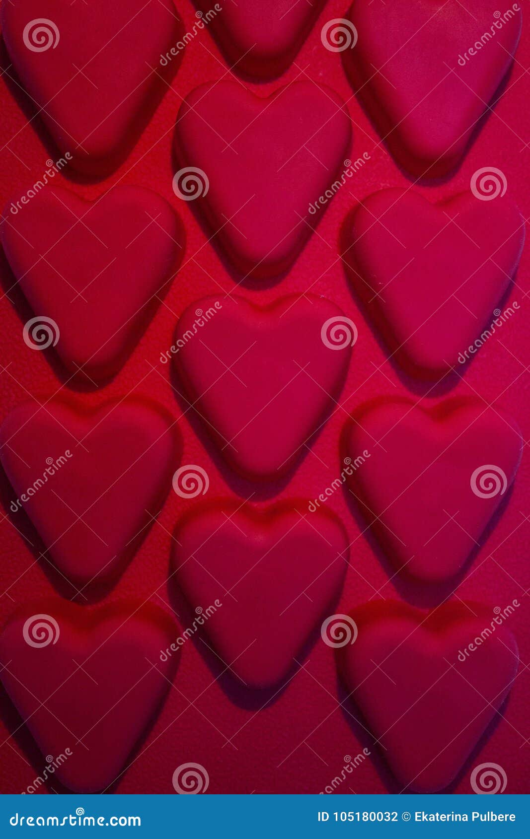 Red hearts flaring texture stock photo. Image of abstract - 105180032