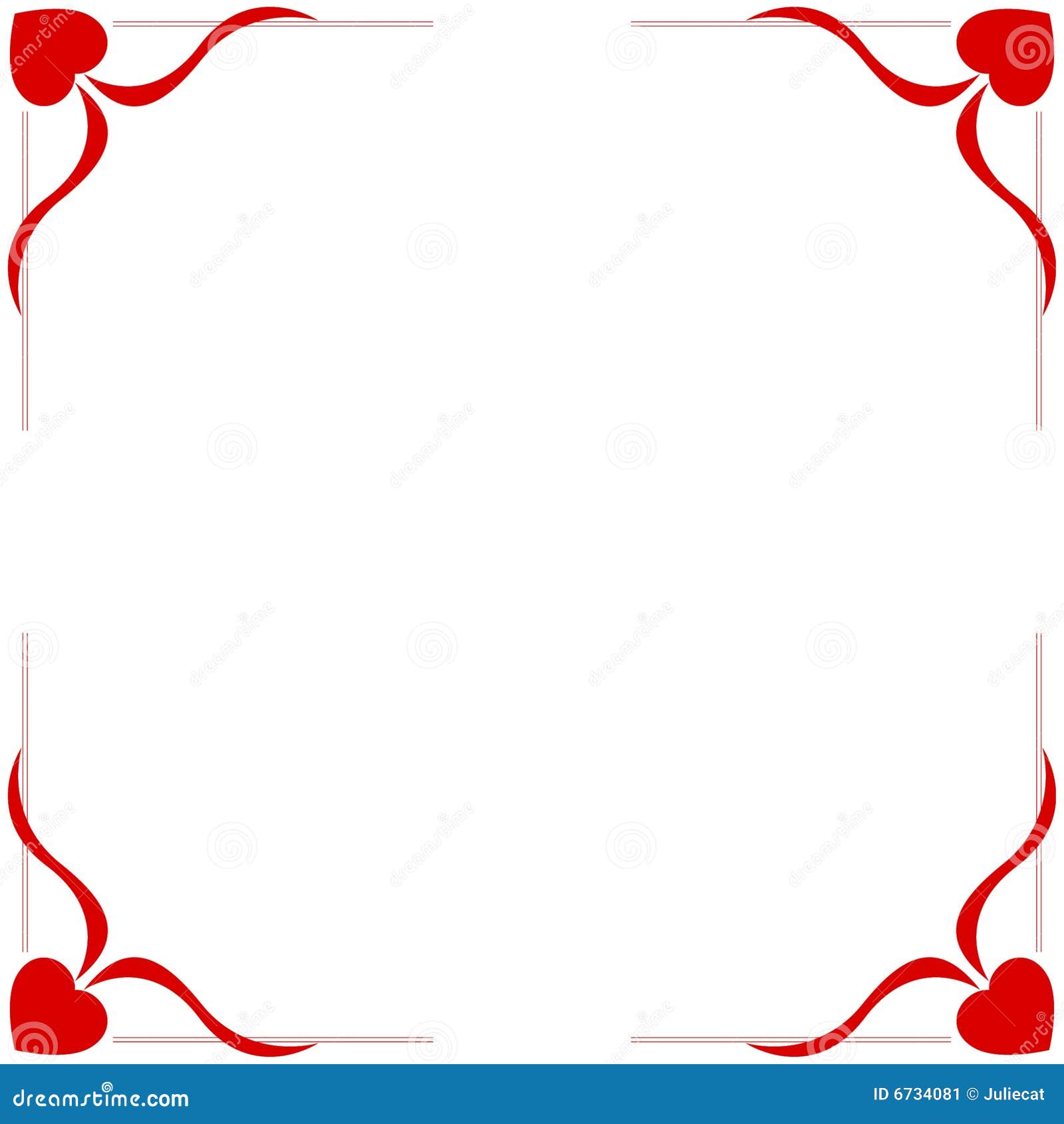 Fancy Red Border Designs