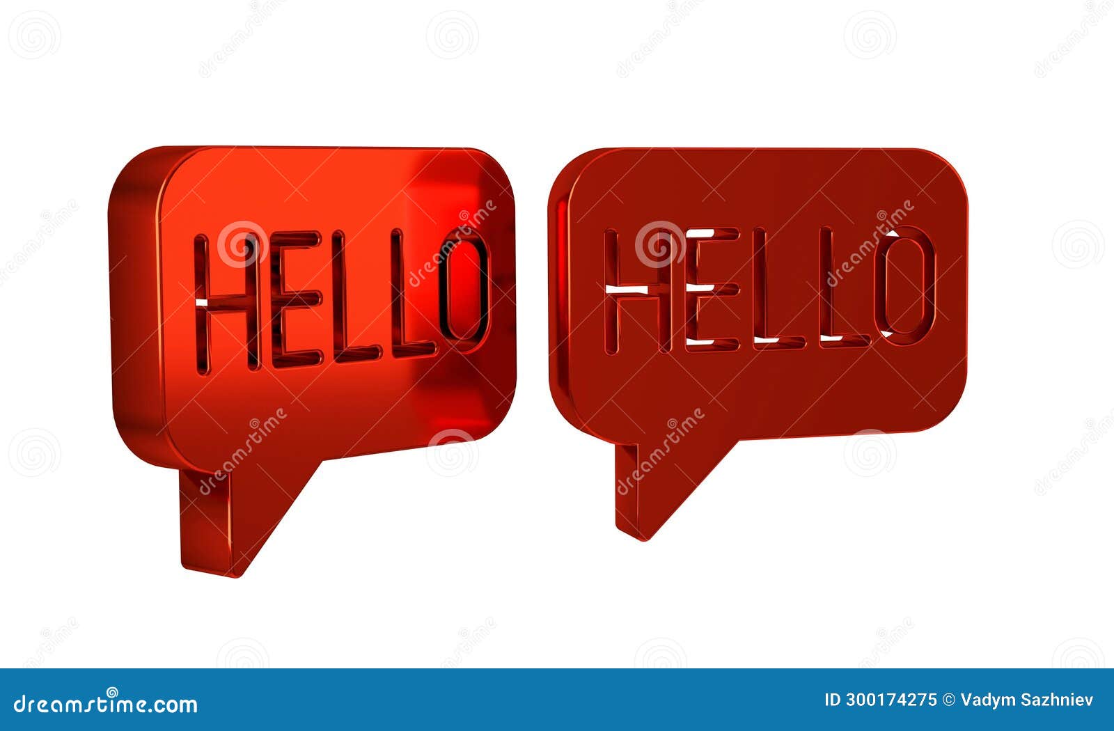 Red Hello in Different Languages Icon Isolated on Transparent ...