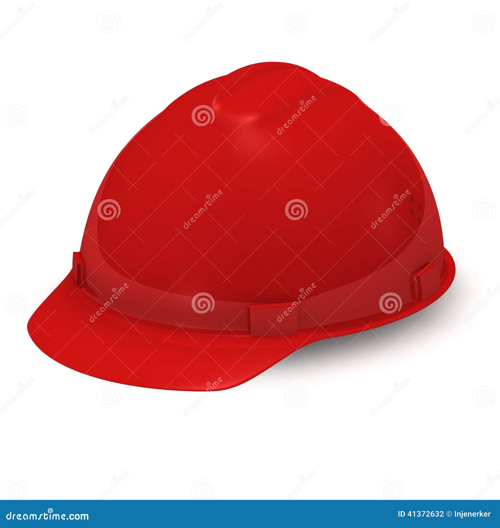 Red helmet stock illustration. Illustration of design - 41372632