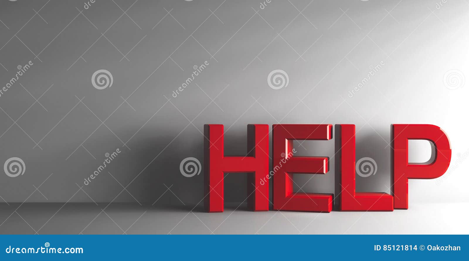 Red help stock illustration. Illustration of information - 85121814
