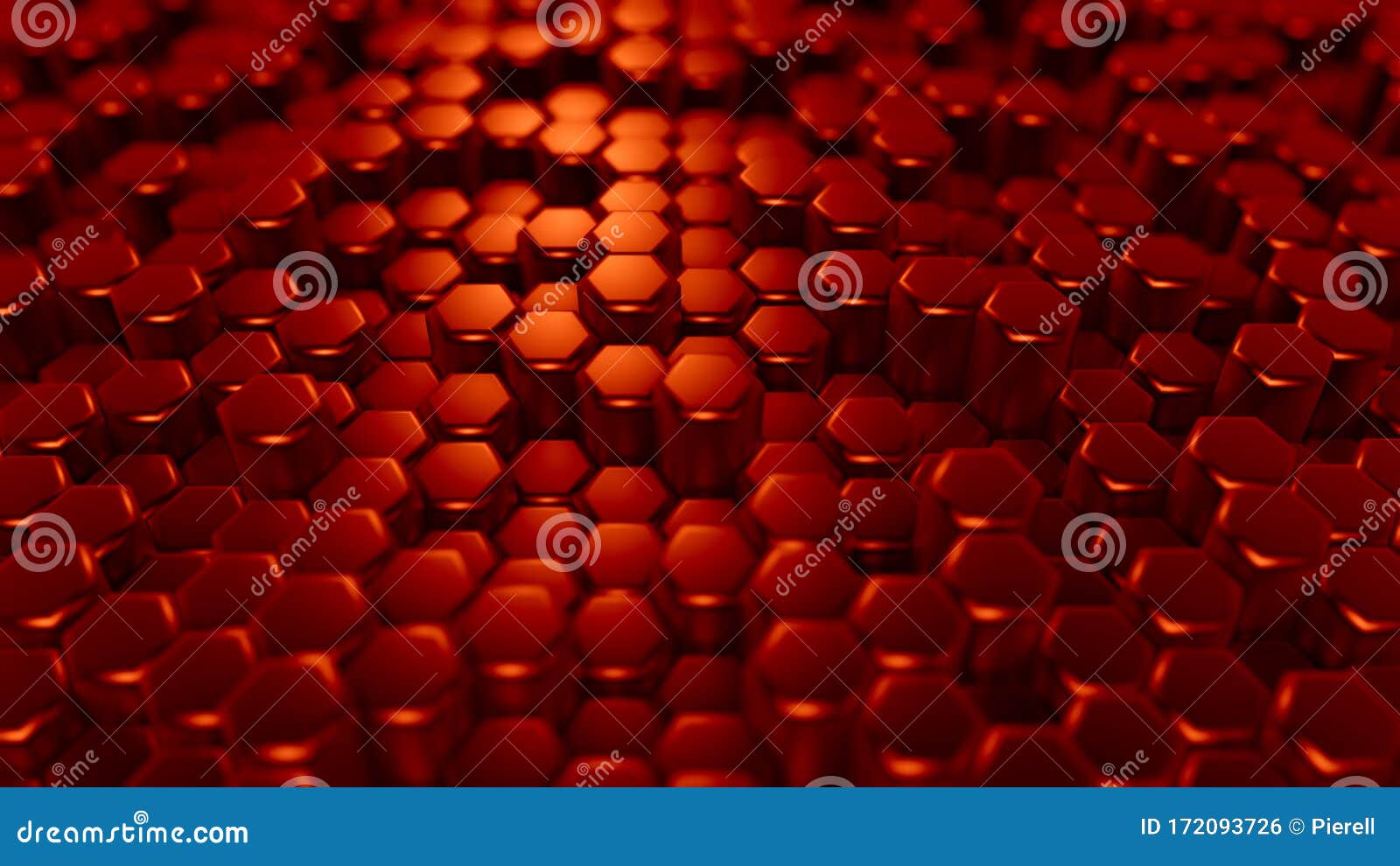 Red Hexagon Background. 3d Illustration, 3d Rendering Stock ...