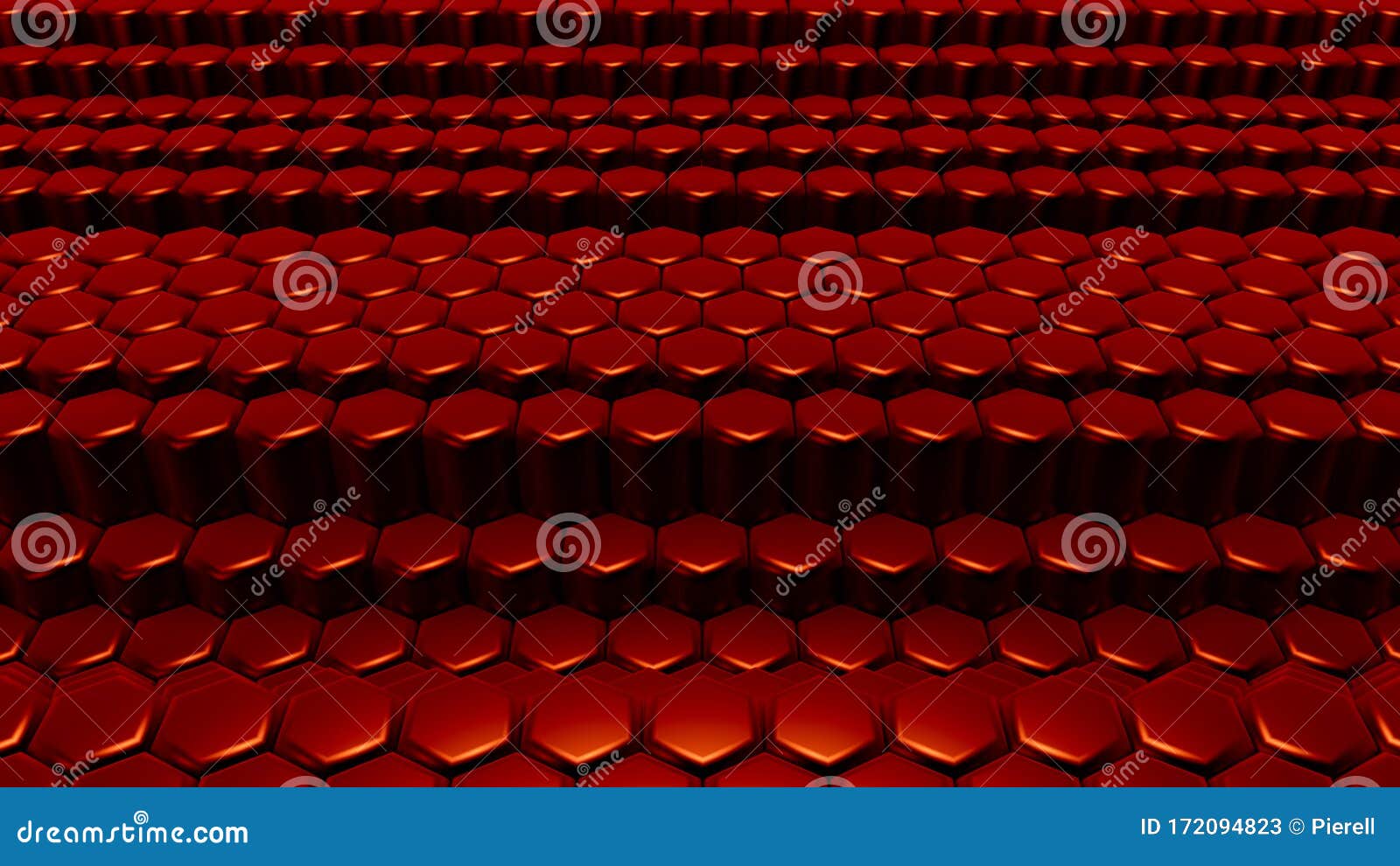 Red Hexagon Background. 3d Illustration, 3d Rendering Stock ...