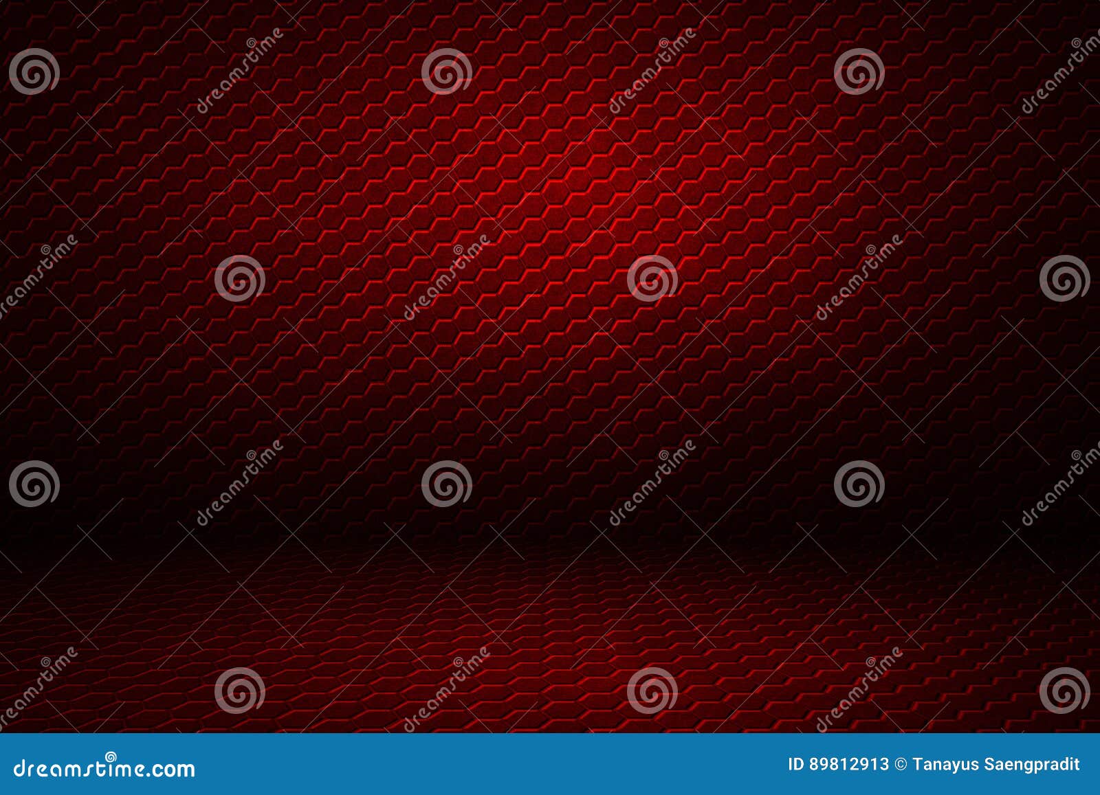 Red Hexagon Background and Texture. Stock Illustration - Illustration ...