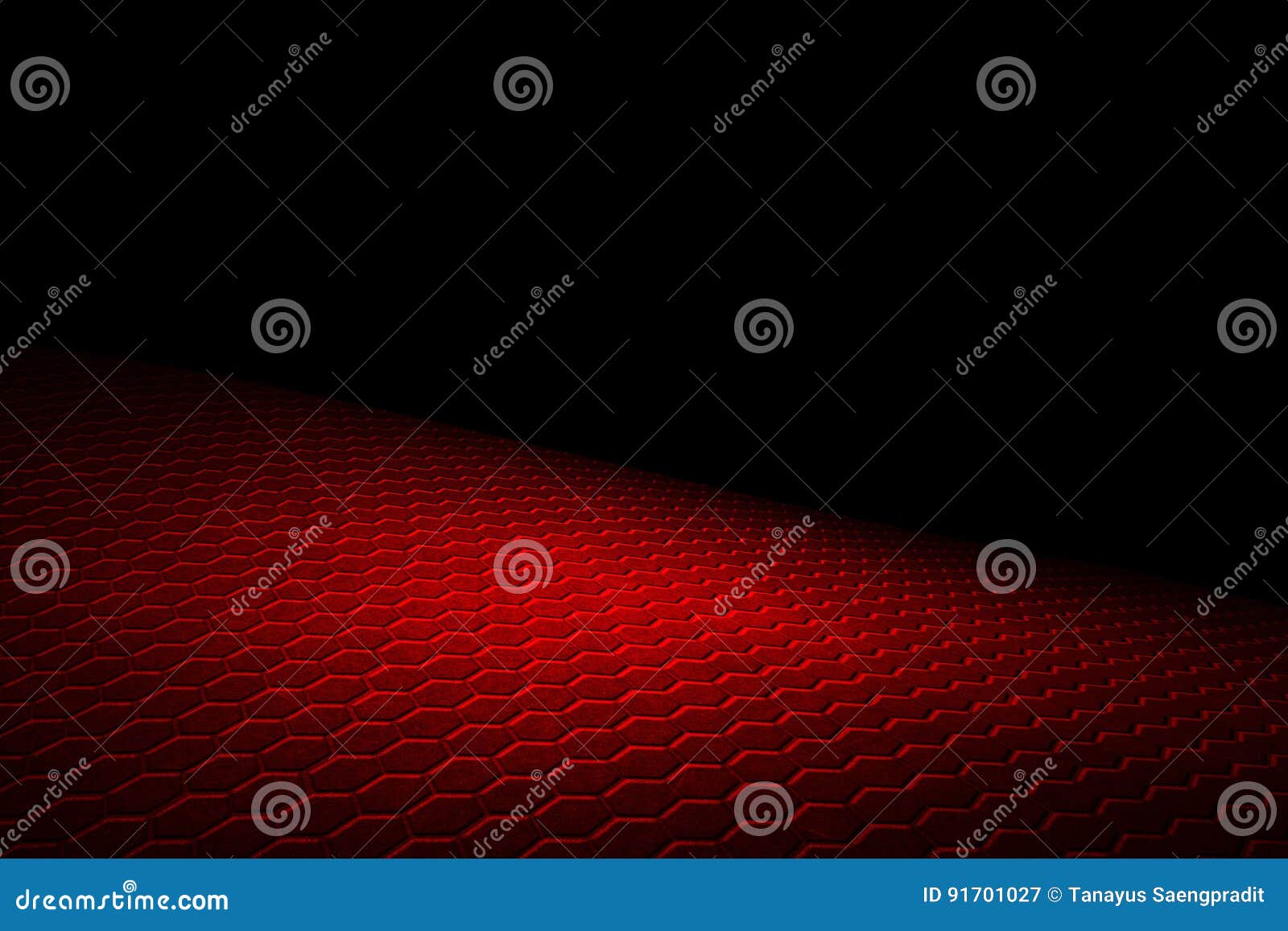 Red Hexagon Background and Texture. Stock Illustration - Illustration ...