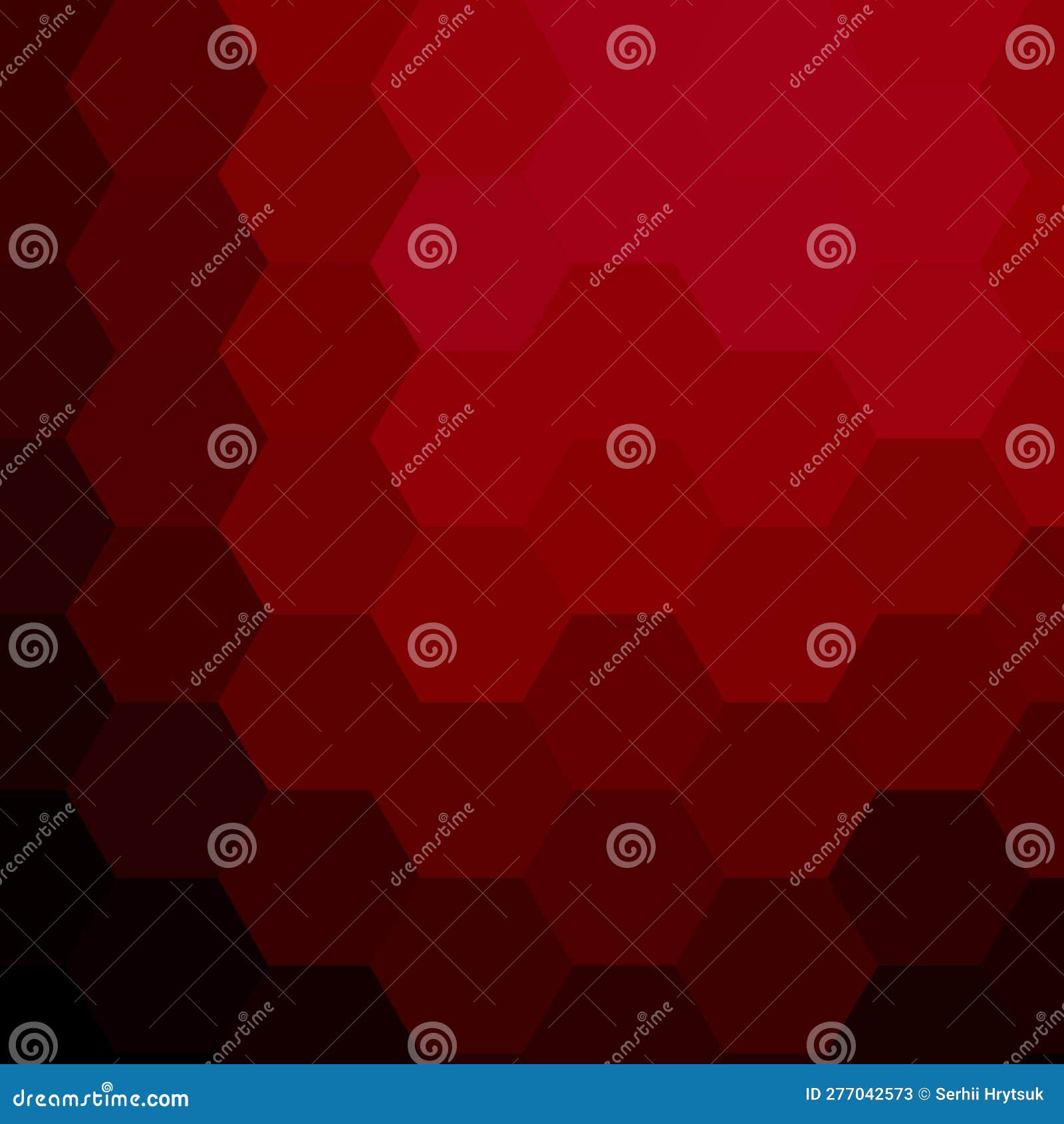 Red Hexagonal Texture Tech Background, Black, 3d Rendering Illustration ...