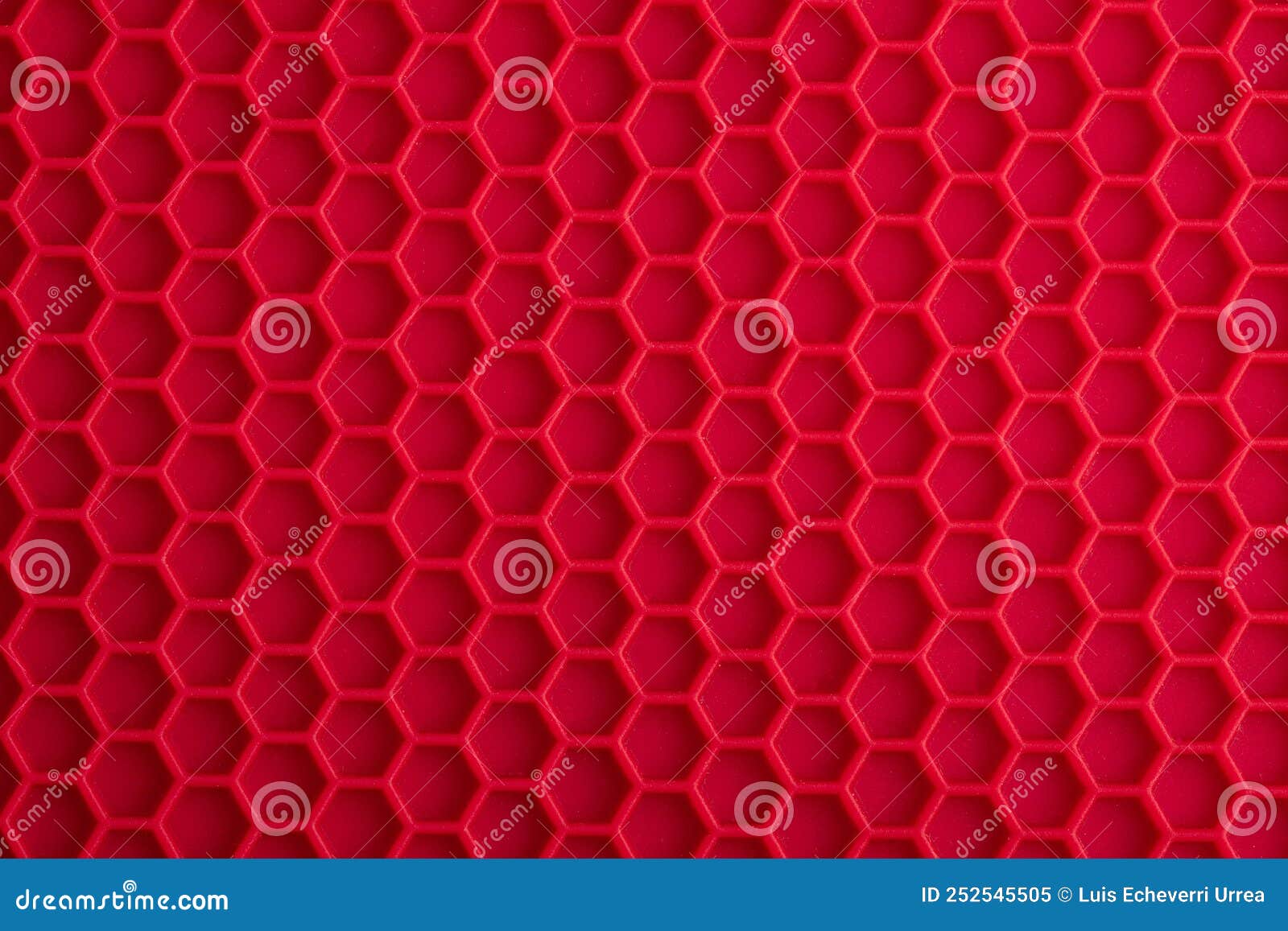 Red Hexagons in Background Silicone - Geometric Shapes Stock Image ...