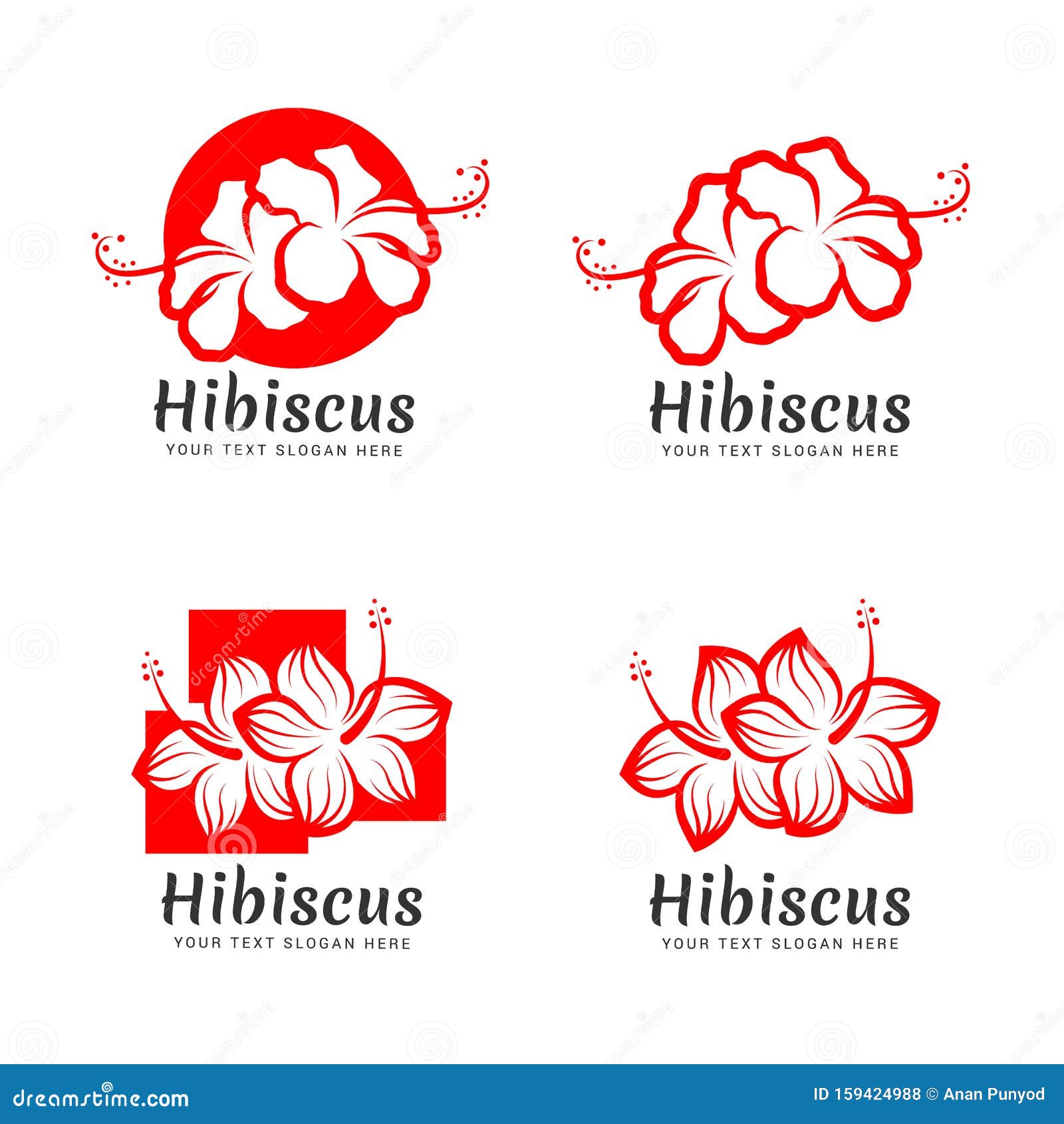 Hibiscus Logo Design