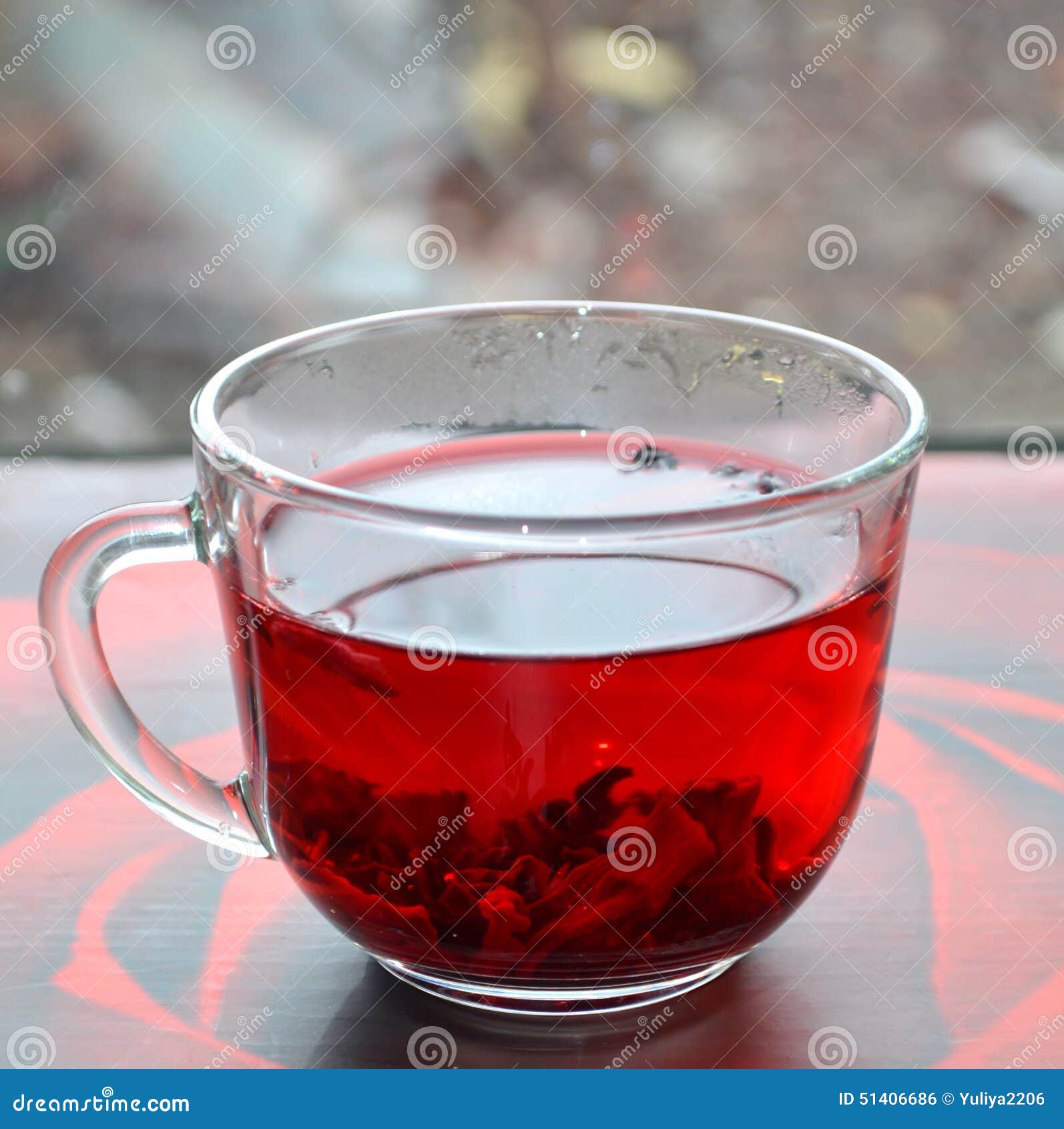 Red Hibiscus tea stock photo. Image of broth, kenaf, bright - 51406686