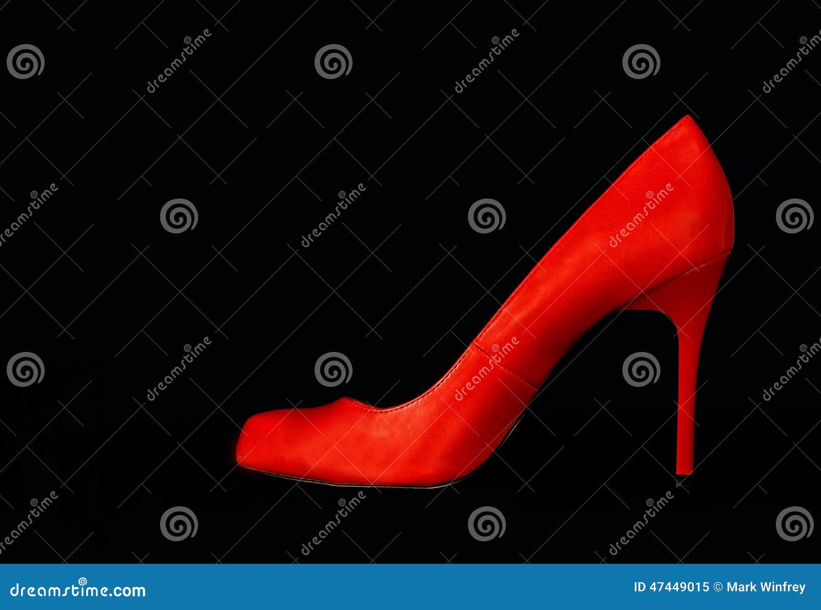 Red High Heel stock image. Image of elegance, isolated - 47449015