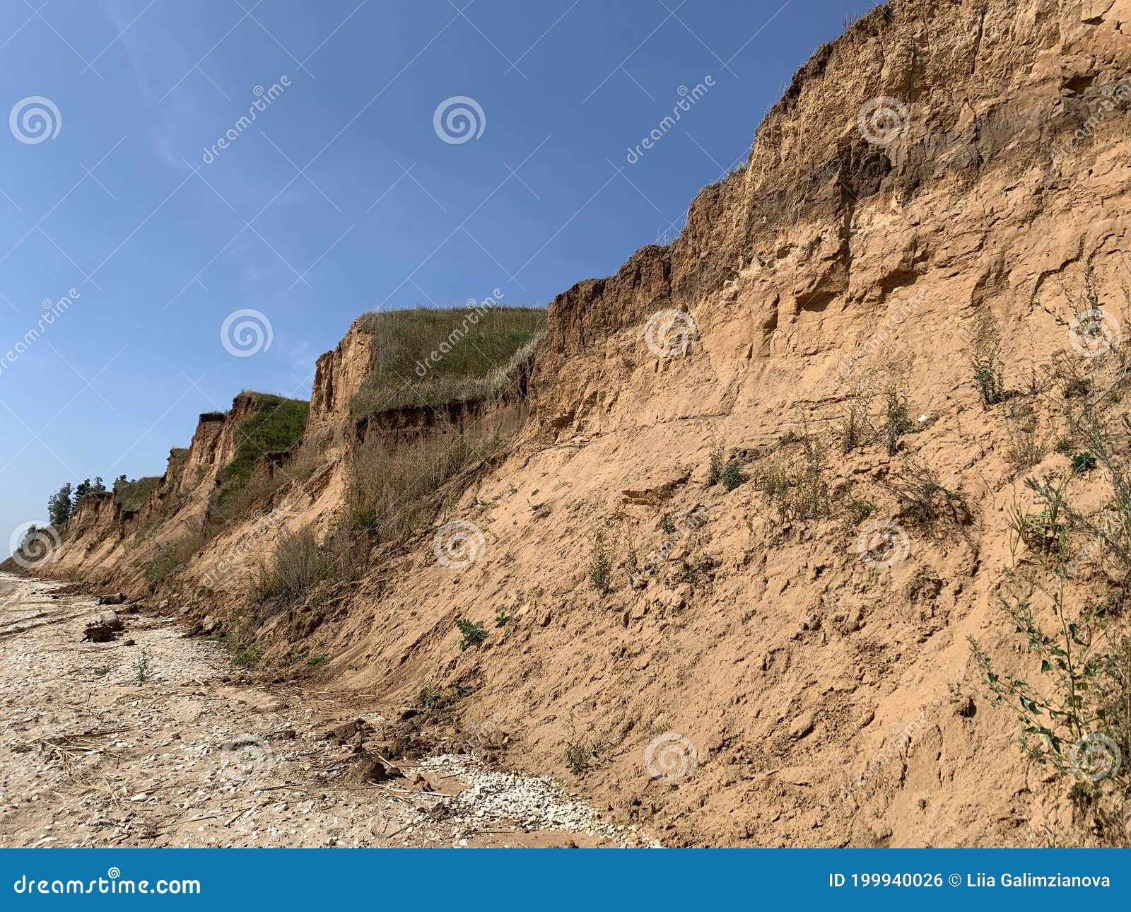 Red hills landscape stock photo. Image of landscape - 199940026