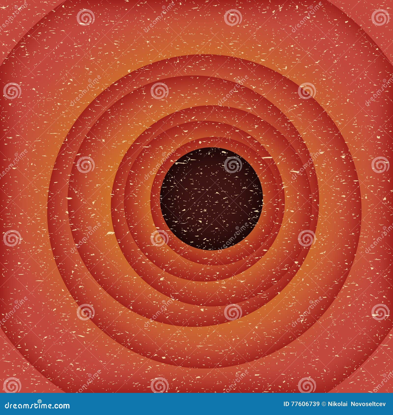 Red Holes Vintage Background Stock Vector - Illustration of logo ...