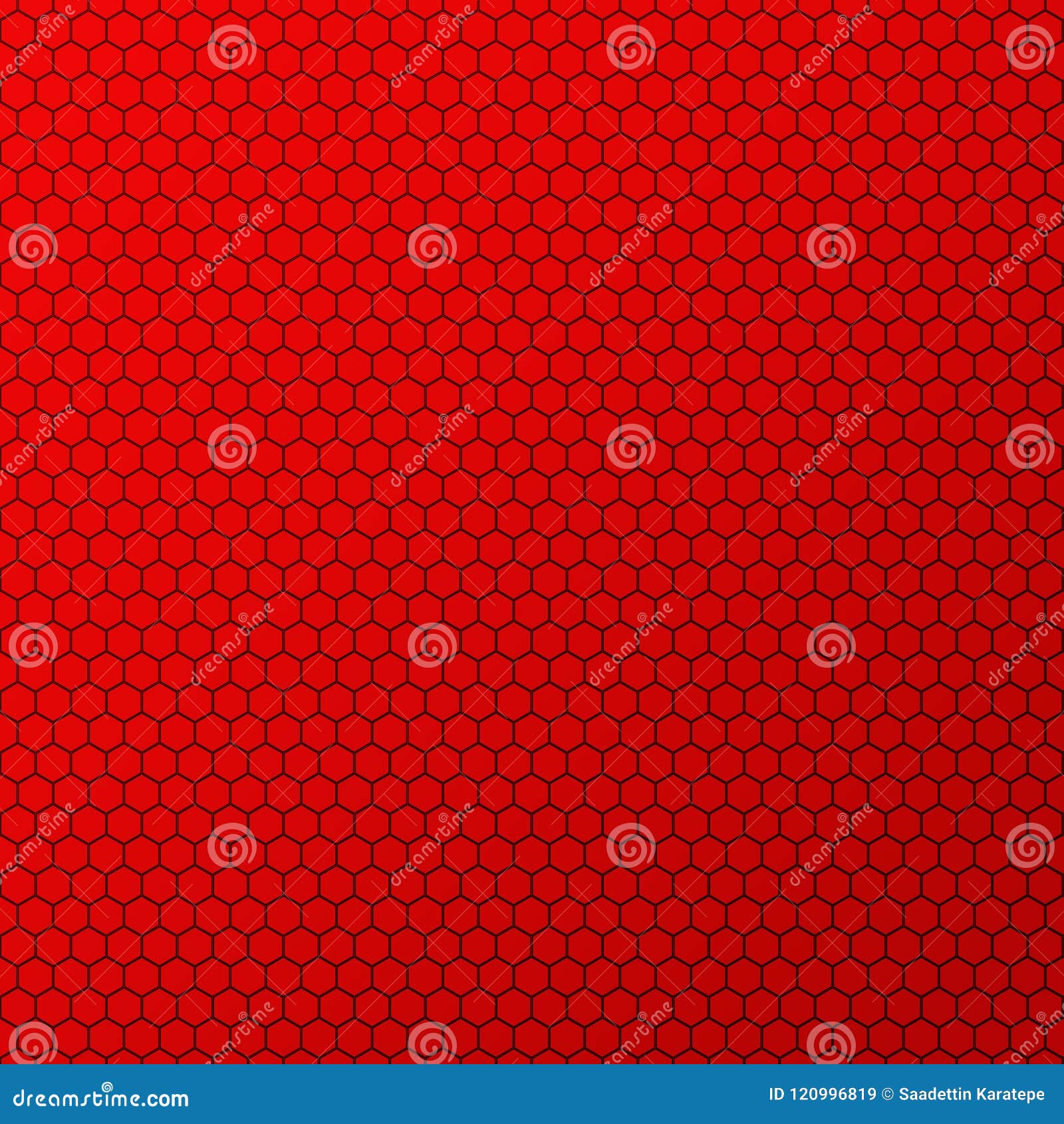 Red Honeycomb Design Abstract Background. Stock Illustration ...