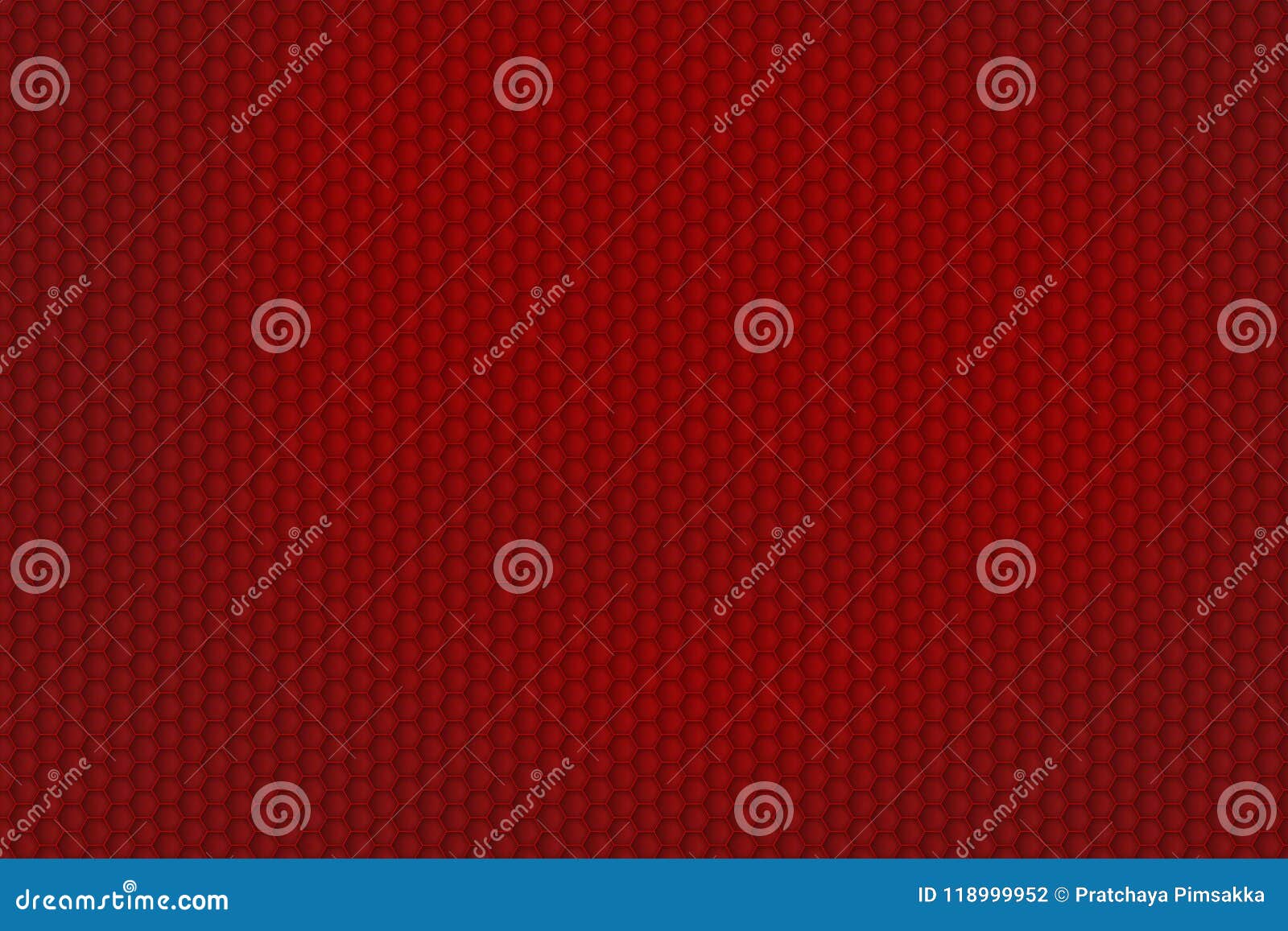 Red Honeycomb Pattern for Background Stock Illustration - Illustration ...