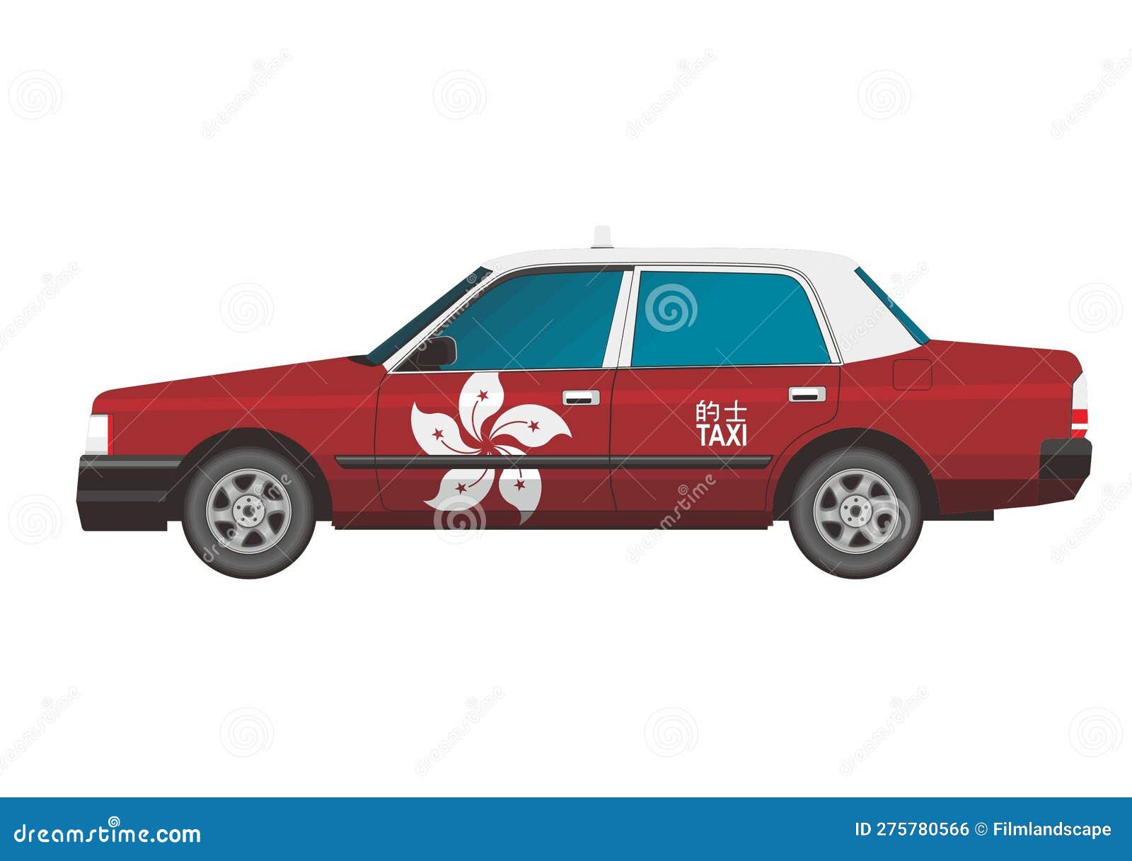 Hong Kong Taxi stock vector. Illustration of auto, taxi - 275780566 Hong Kong Taxi stock vector. Illustration of auto, taxi - 275780566