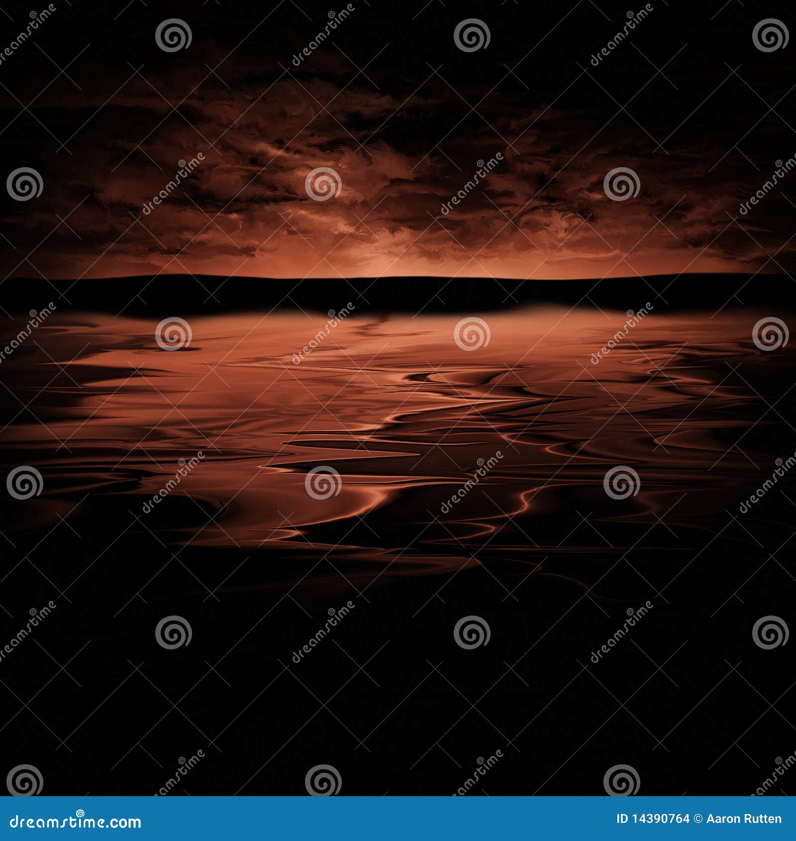 Red Horizon stock illustration. Illustration of futuristic - 14390764