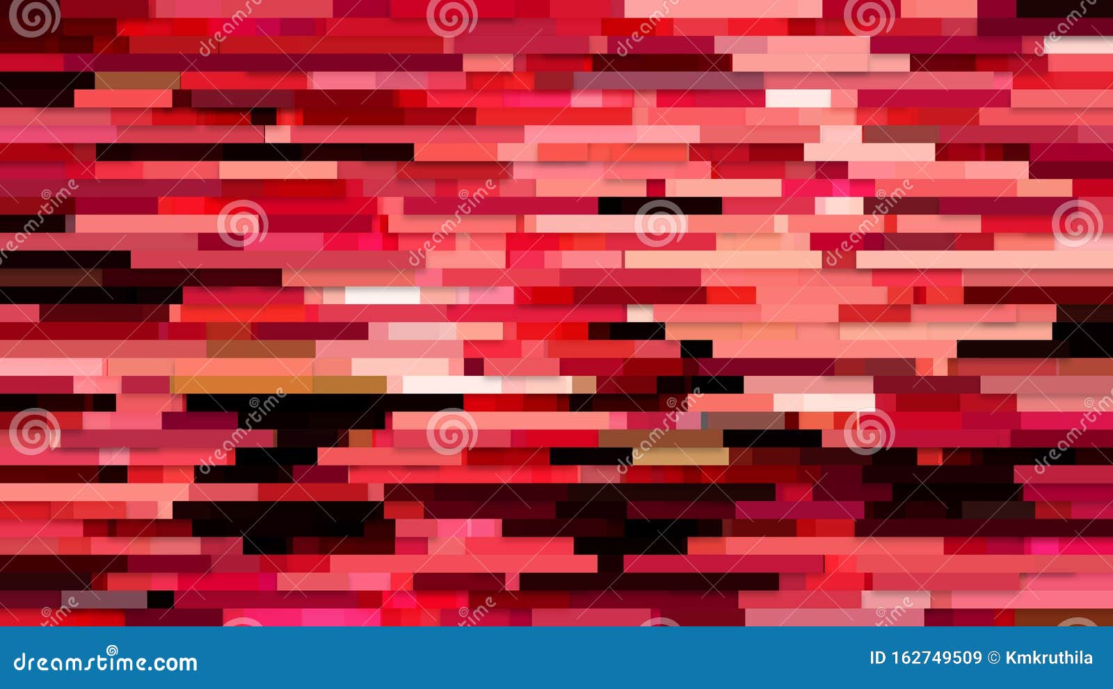 Red Horizontal Lines and Stripes Background Vector Illustration Stock ...
