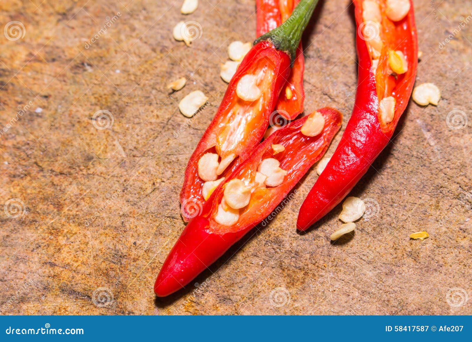 Bird`s Eye Chili, Bird`s Chili Or Thai Chili Royalty-Free Stock Photo ...