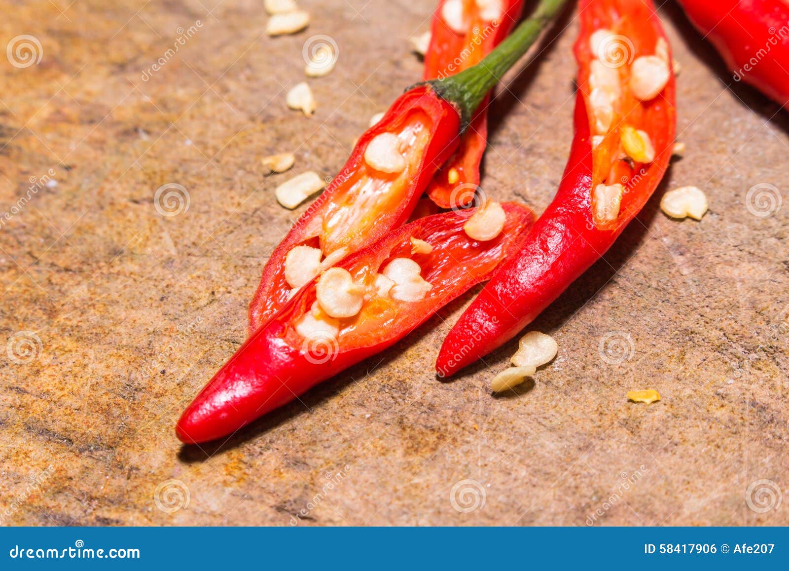 Bird`s Eye Chili, Bird`s Chili Or Thai Chili Royalty-Free Stock Photo ...