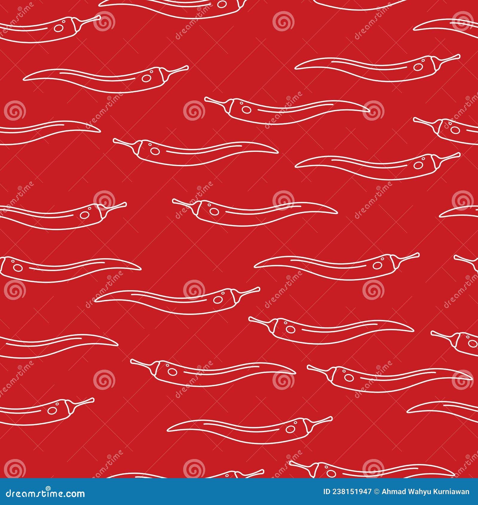 Red Hot Chili Background Seamless Stock Vector - Illustration of green ...