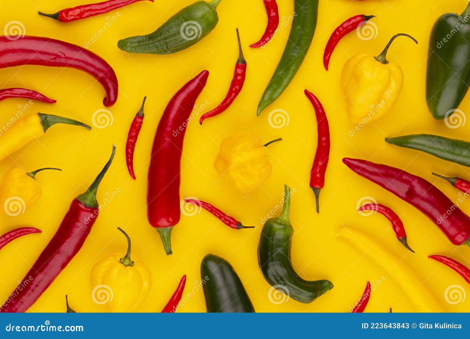 Red Hot Chili Peppers Pattern Texture Background Stock Image - Image of ...