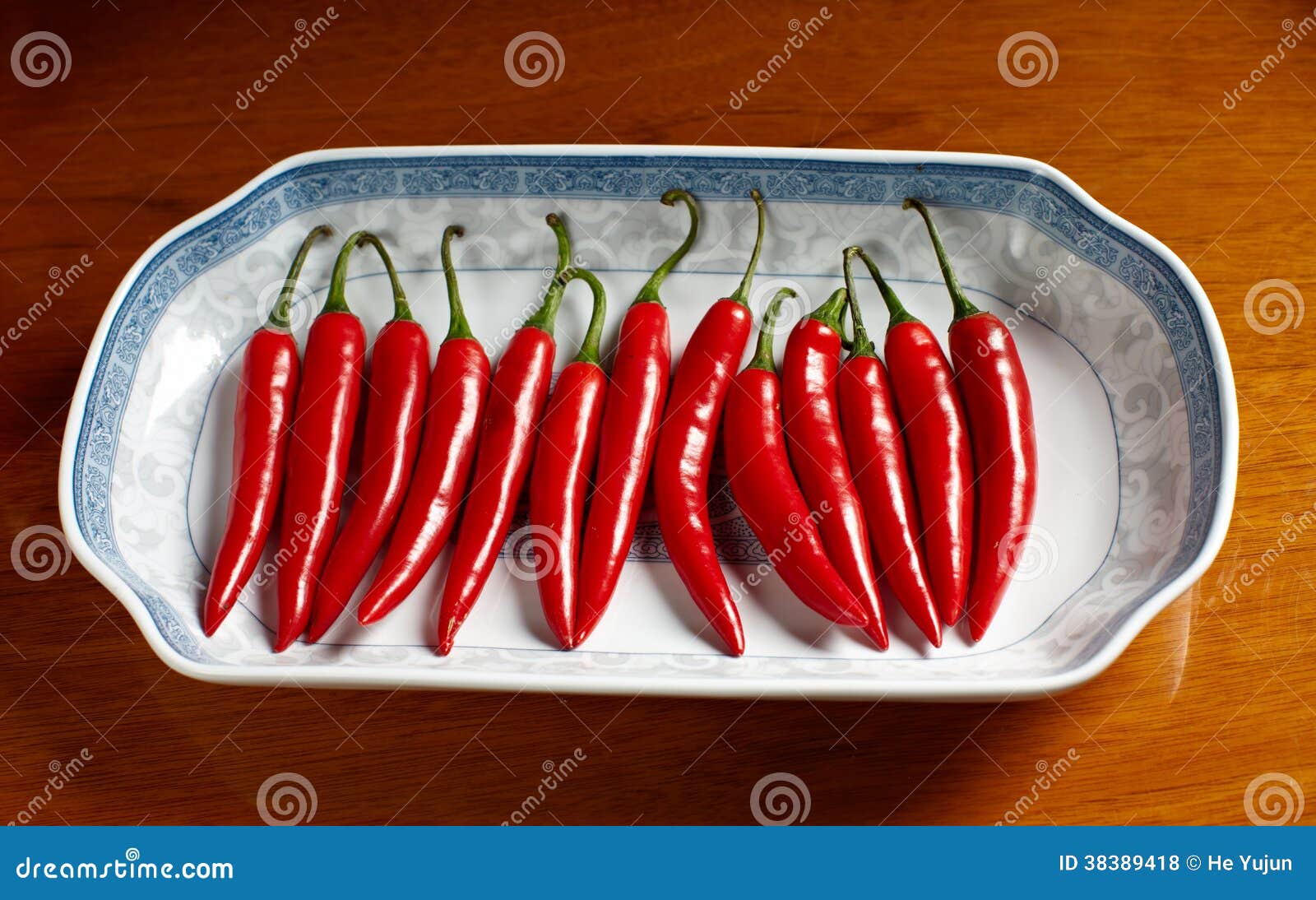 Red hot chili peppers stock photo. Image of leaf, organic - 38389418